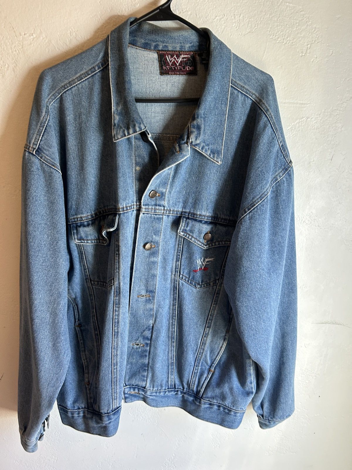 Wwe Stone cold Steve Austin WWF era Jean jacket | Grailed