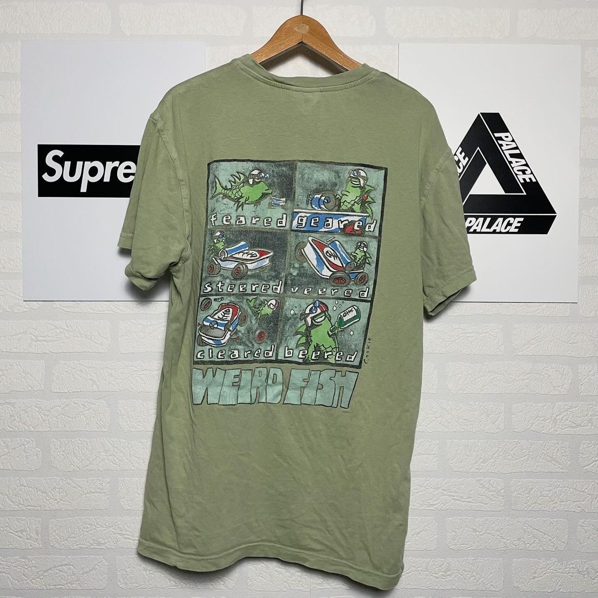 Skategang × Surf Style × Vintage Fishbone weird fish anime vintage t ...