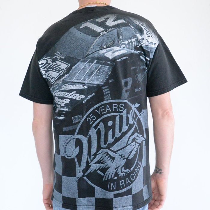 Chase Authentics Vintage Chase Race Wear Y2K Black "Miller We Race for ...