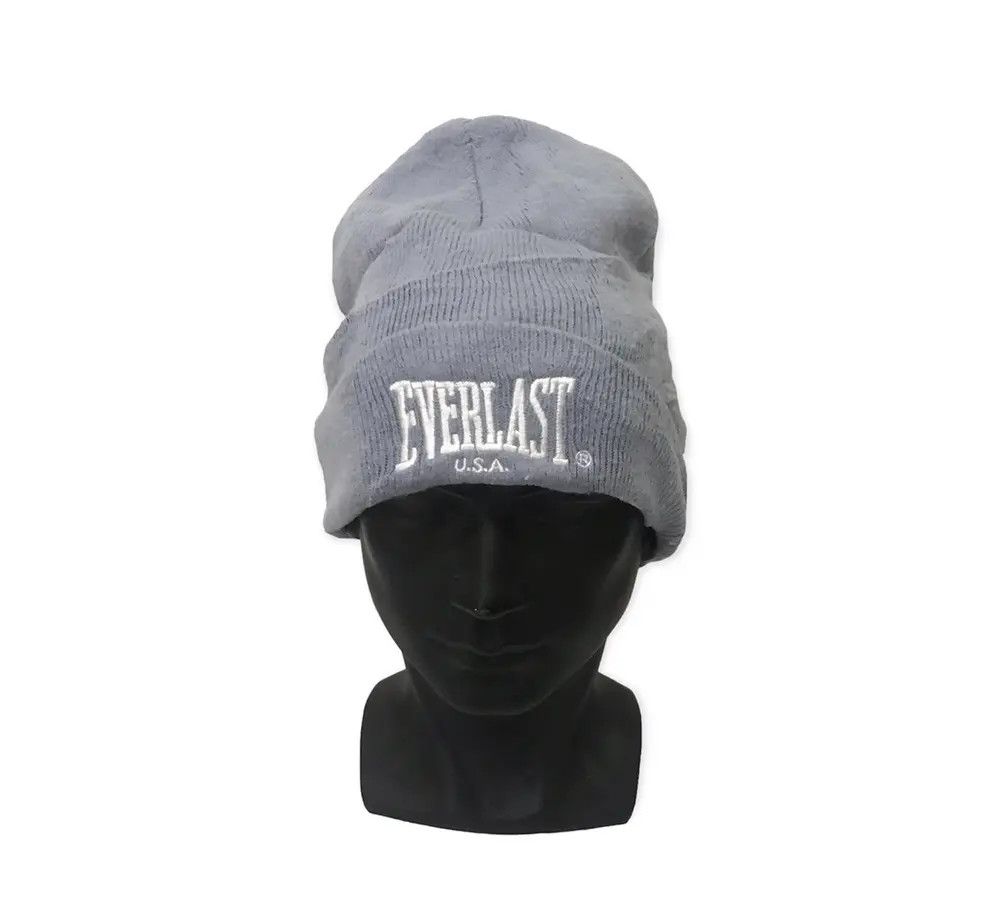 Everlast × Hat Everlast Spellout Beanie Hat | Grailed