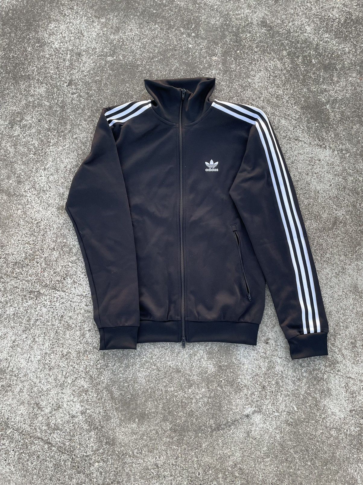 Adidas Adidas Original zip up jacket with long neck | Grailed