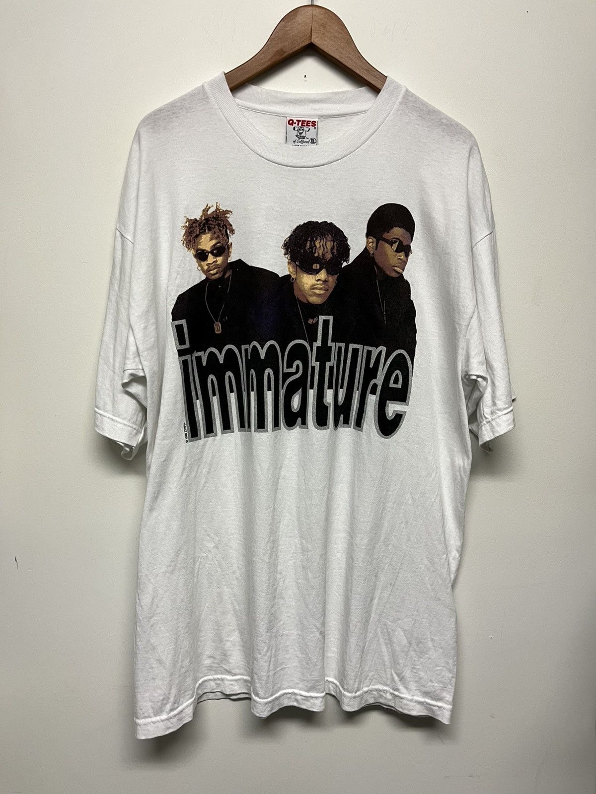 Band Tees × Rap Tees × Vintage Vintage Immature We Got It Band Tee ...
