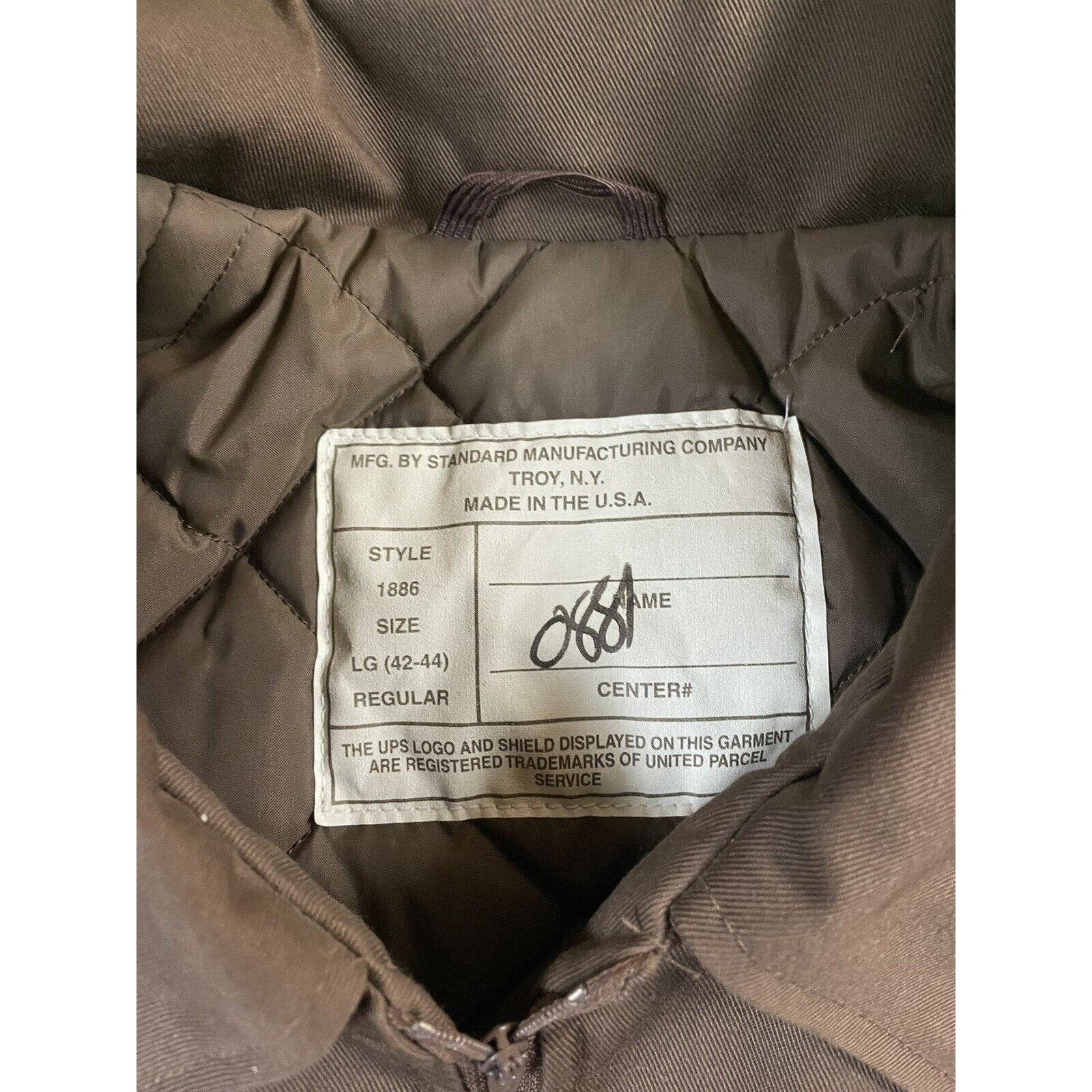 Vintage Vintage UPS United Postal Service Large Puffer Jacket USA | Grailed