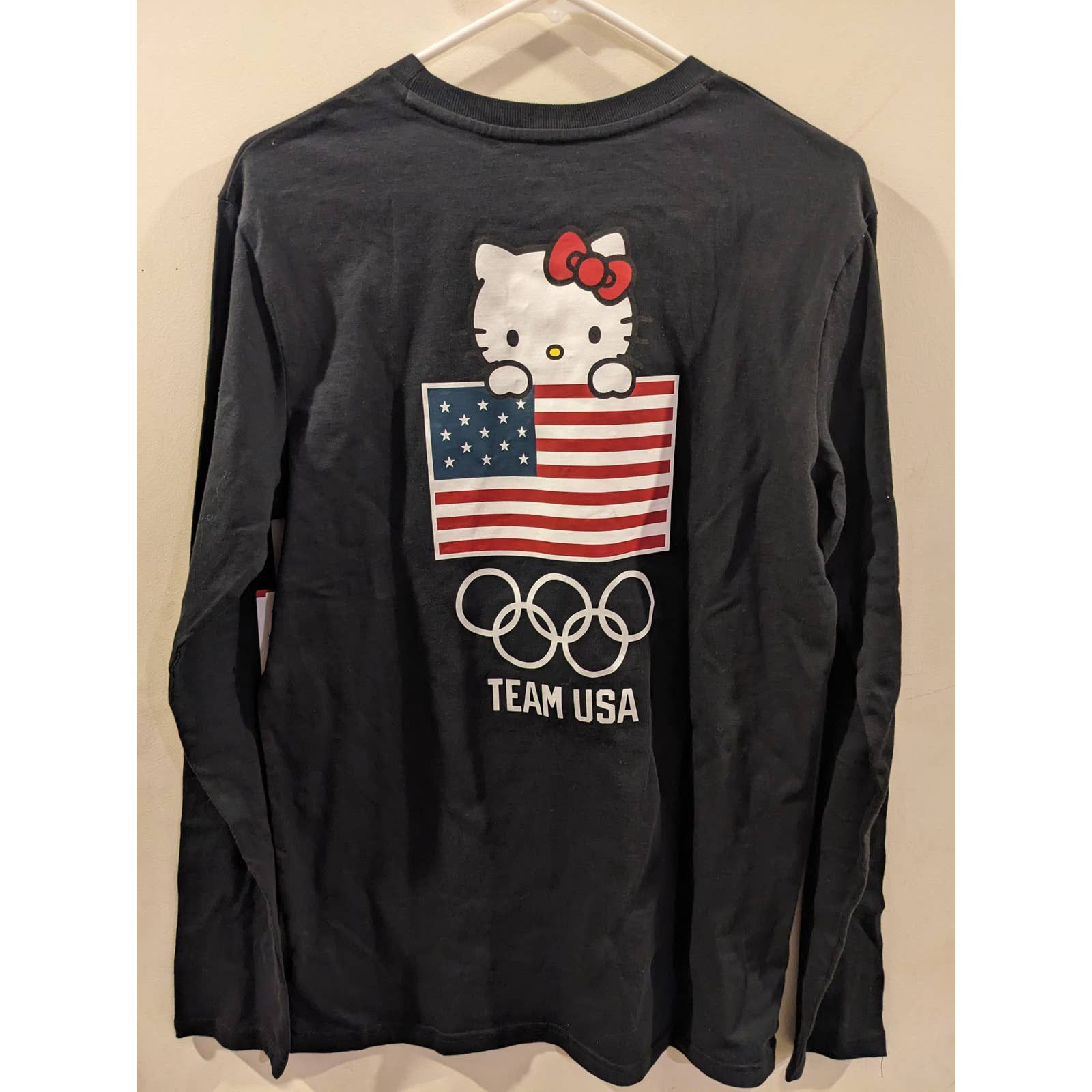 Usa Olympics Hello Kitty x Team USA Olympics Long Sleeve Black Sanrio ...