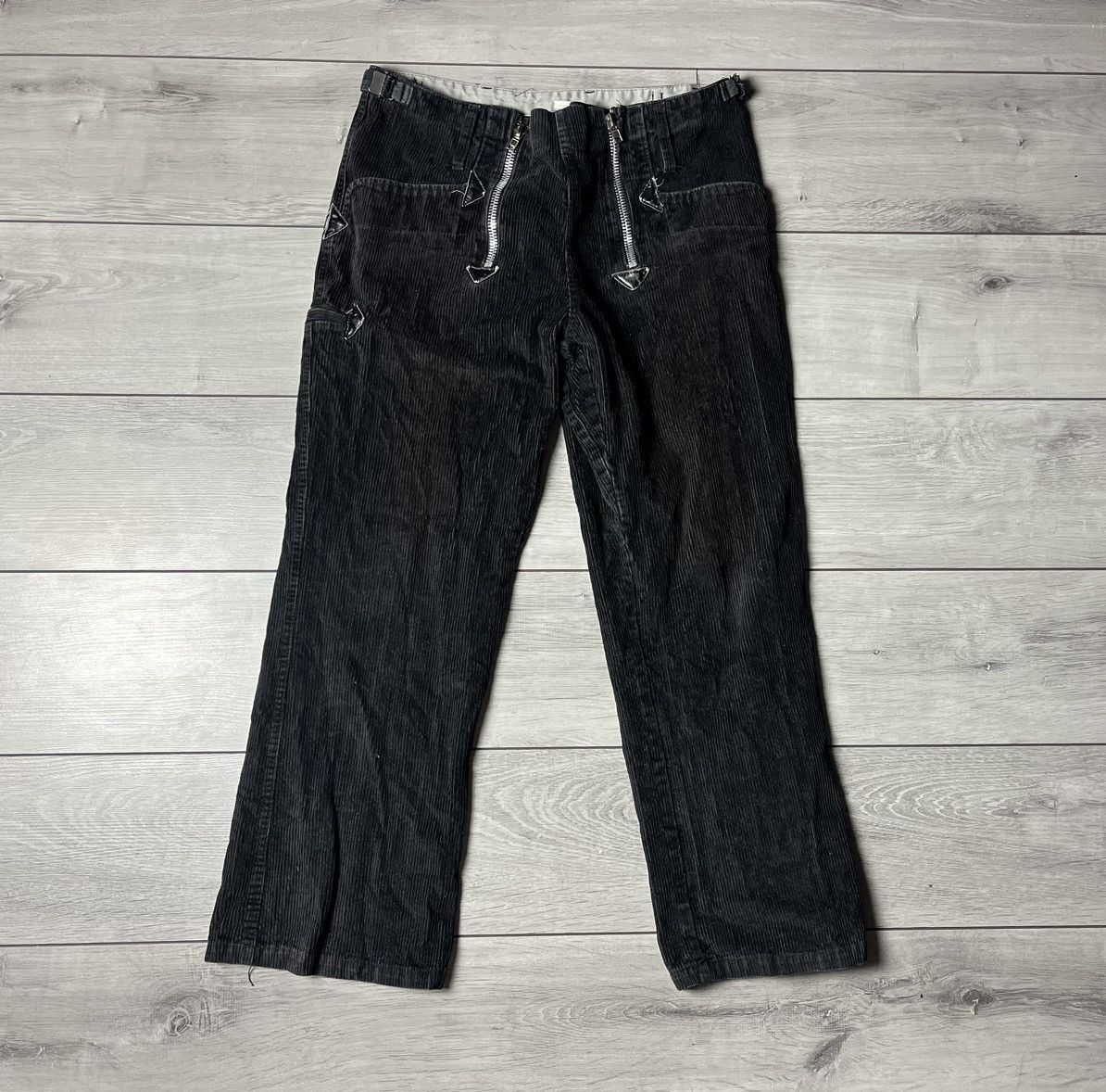 Vintage Vintage zipper pants corduroy size 30 y2k | Grailed