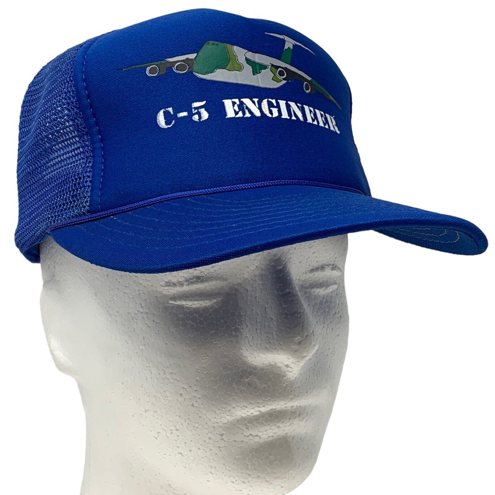 Vintage Lockheed C-5 Galaxy Engineer Snapback Trucker Hat Vintage | Grailed