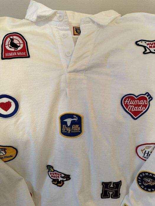 Human Made Human Made Patch Rugby Shirt | Grailed