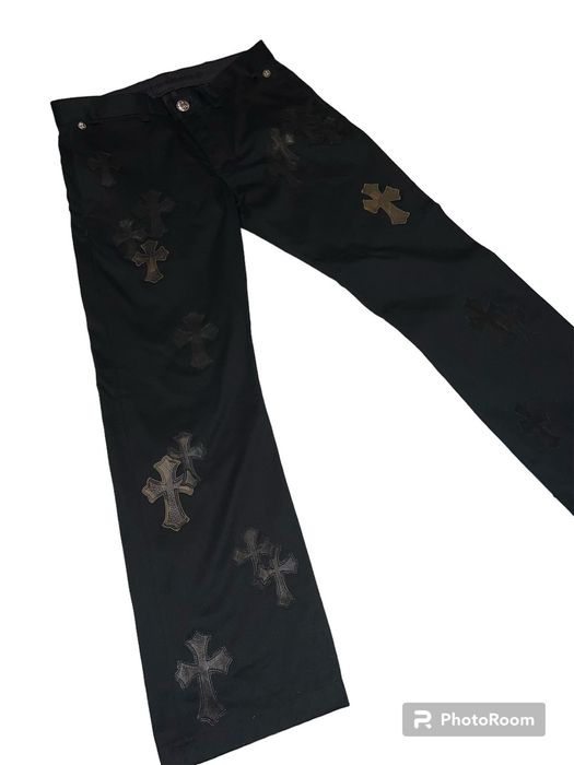 Chrome Hearts Chrome Hearts Flooded Cross Pants | Grailed