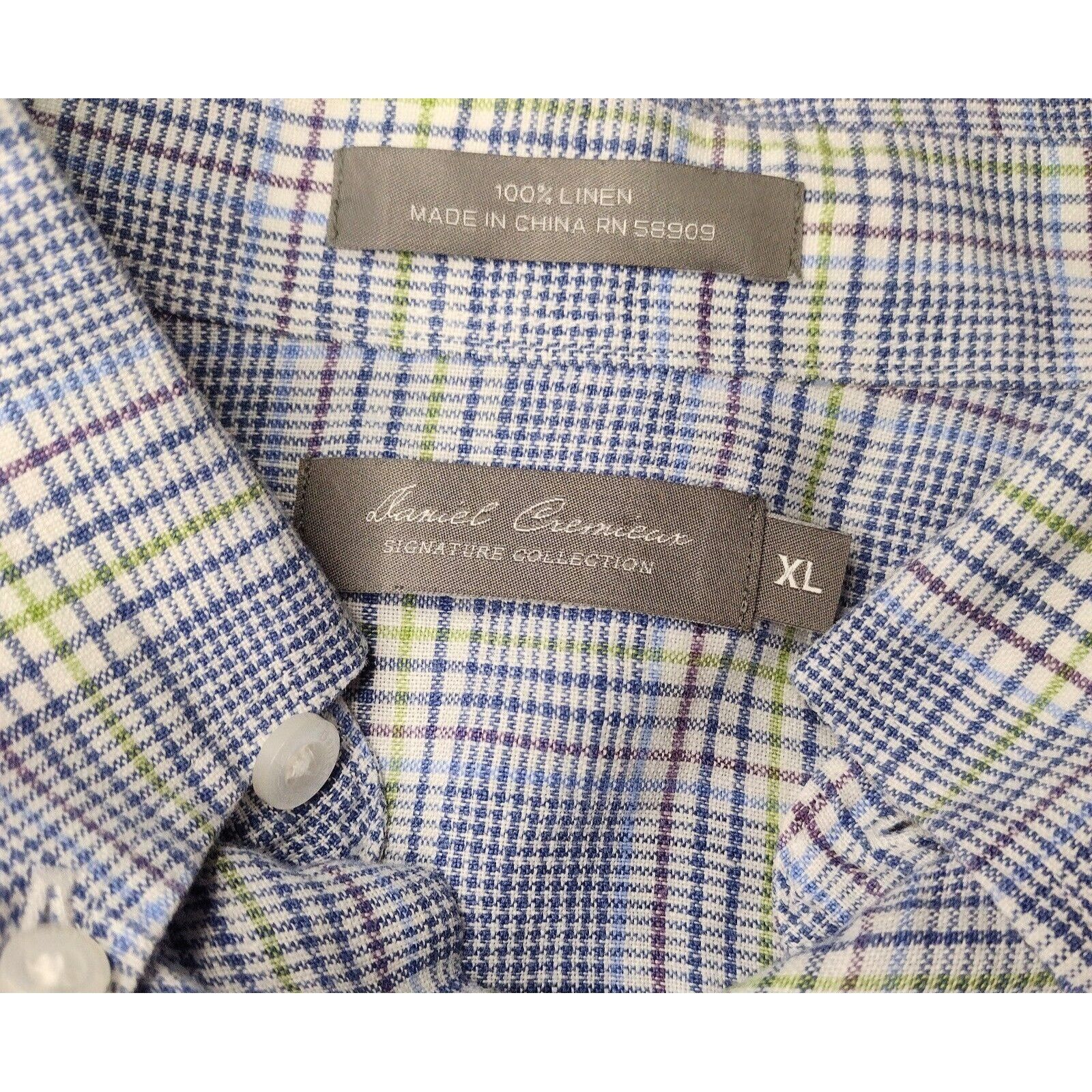 Daniel Cremieux Daniel Cremieux Signature Collection All Linen Shirt ...