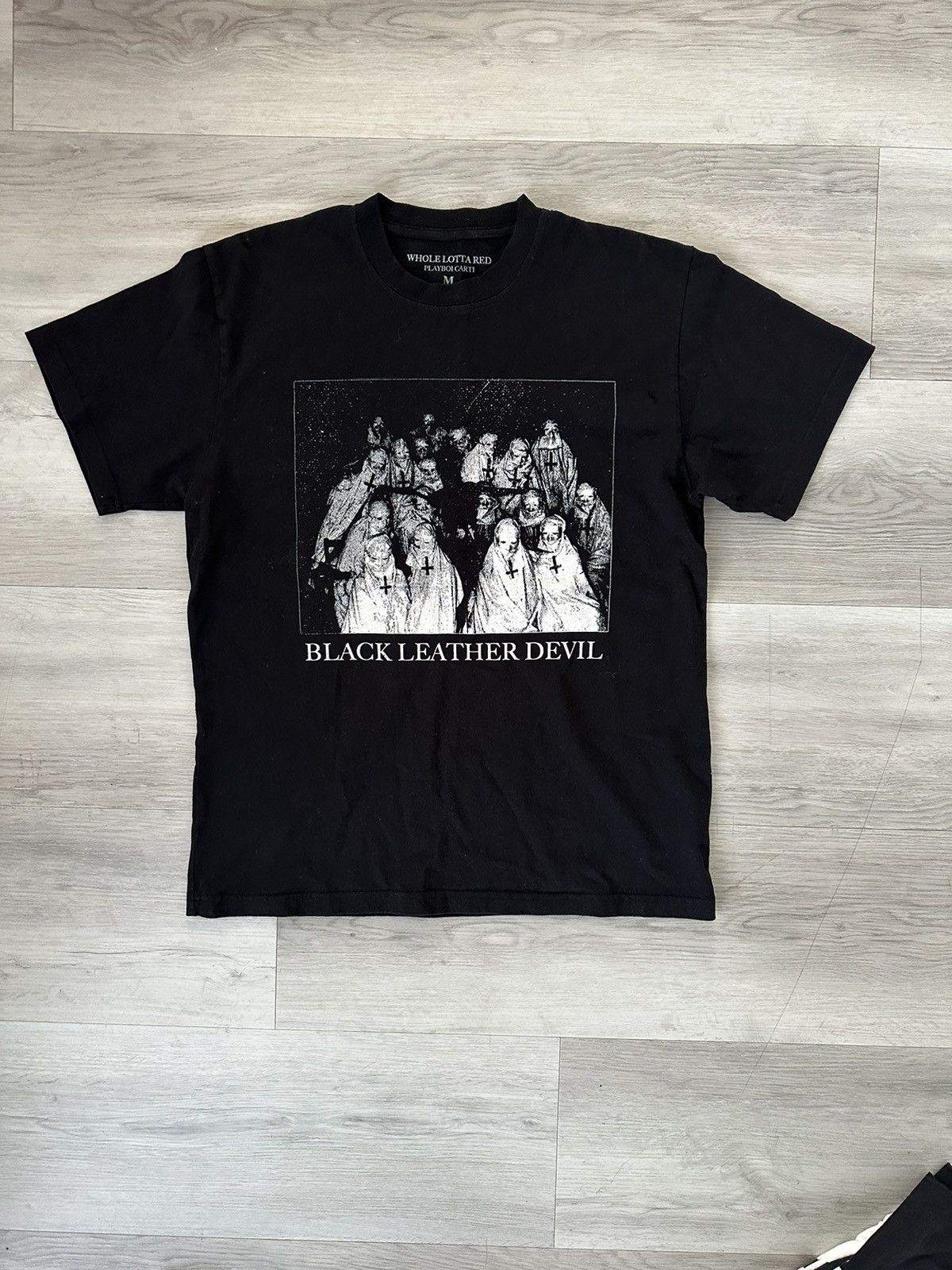 Playboi Carti Playboi Carti Whole Lotta Red Merch “Black Leather Devil ...