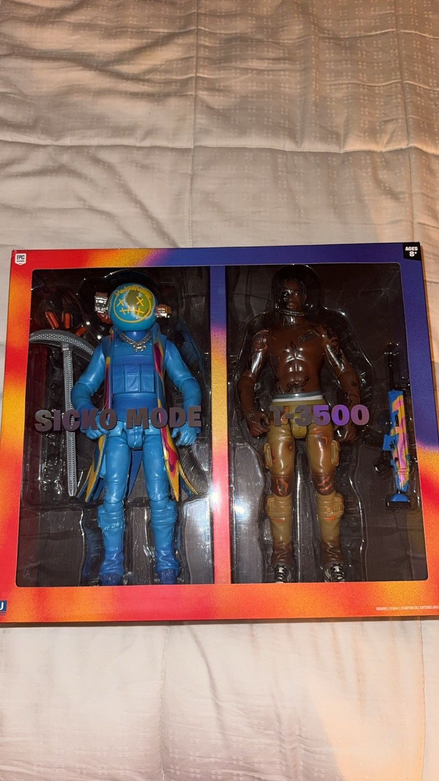 Travis Scott Cactus Jack X Fortnite Action Figures | Grailed