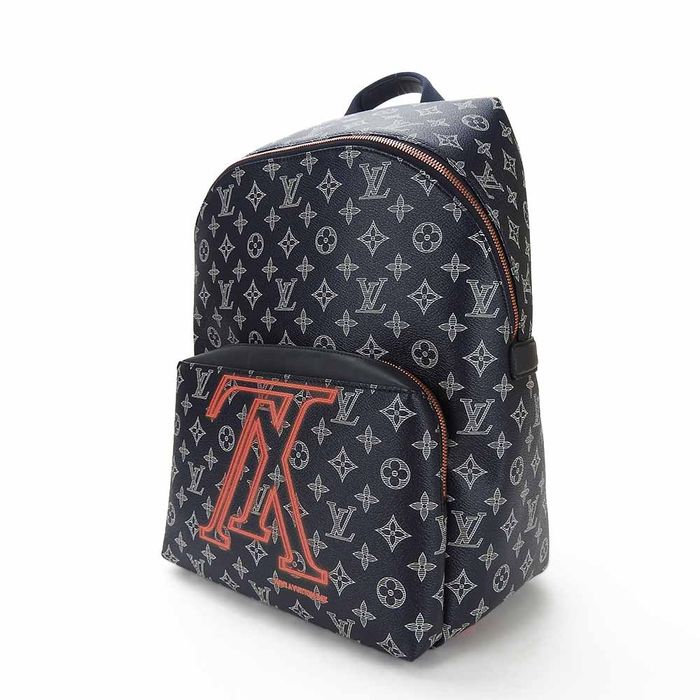 Louis Vuitton Louis Vuitton Apollo Bag Monogram Ink Upside Down Leather ...