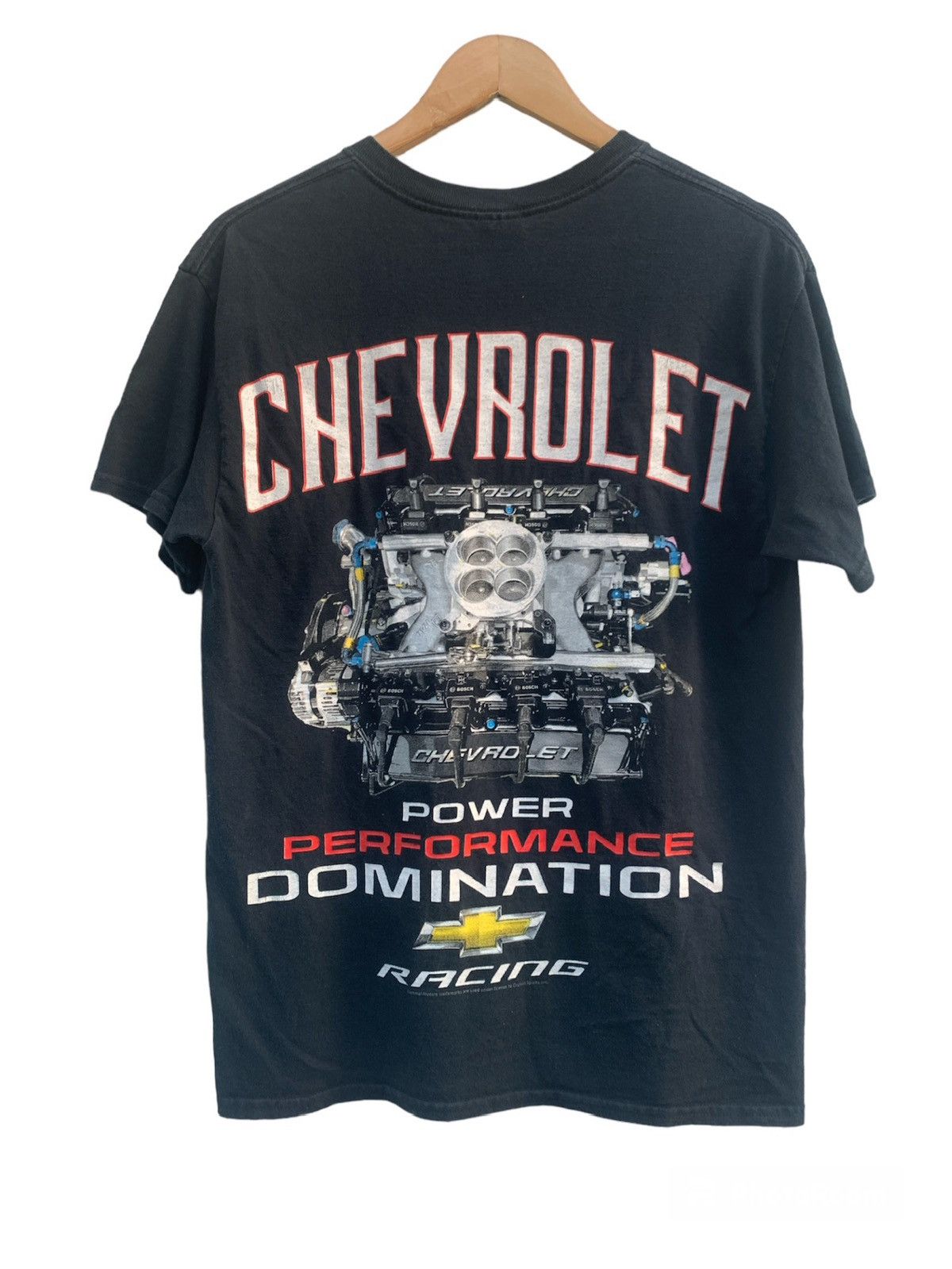 Archival Clothing Chevrolet Racing Engine Graphic T-Shirt | Grailed
