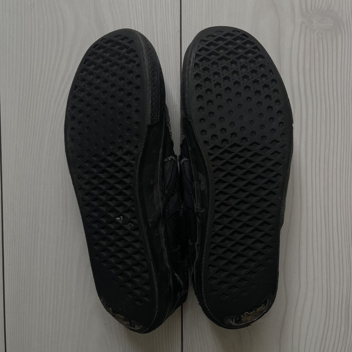 Number (N)ine number nine aw03 crying heart patchwork shoes | Grailed