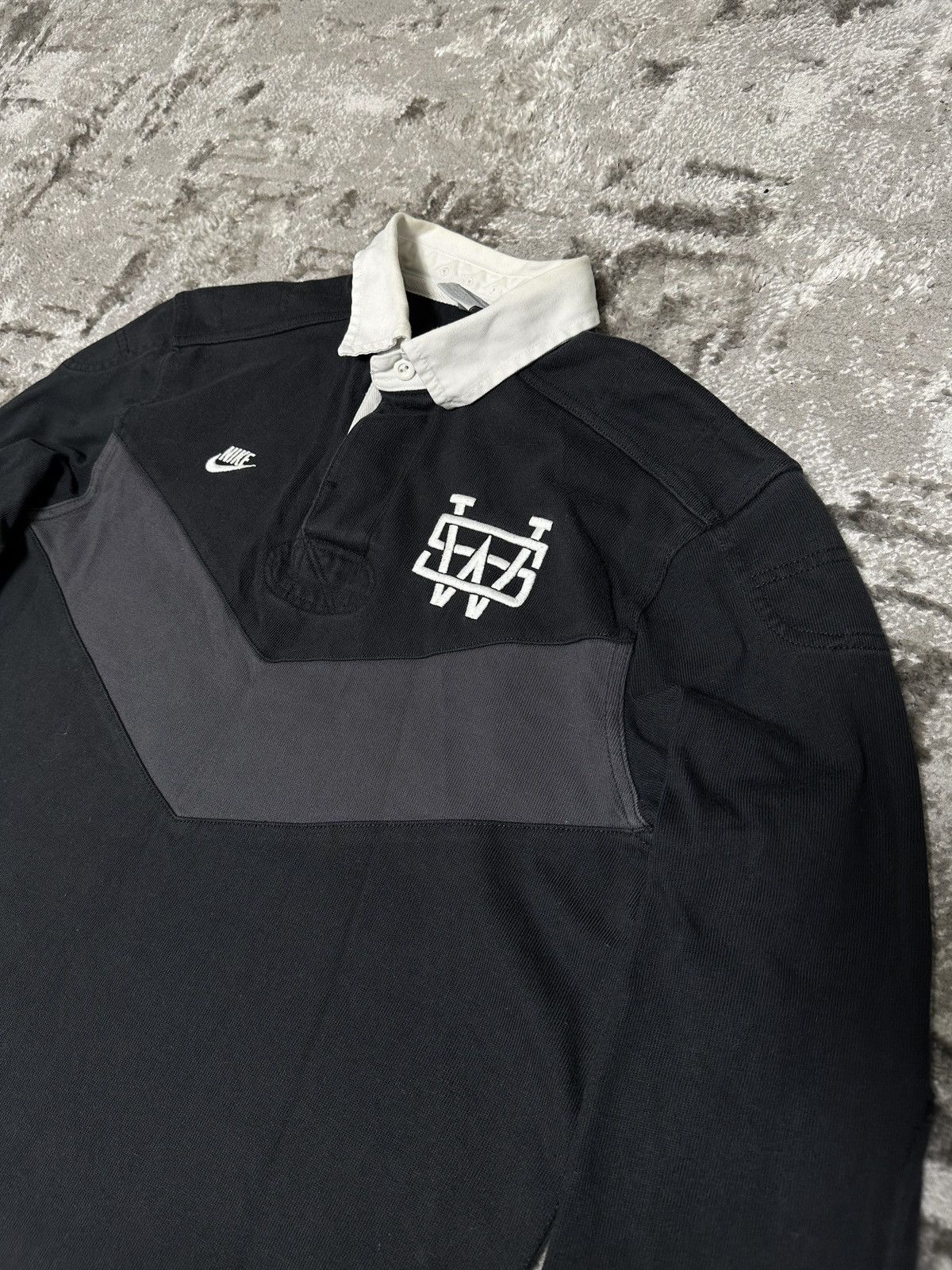 Nike Nike numeric polo long sleeve rugby tee shirt | Grailed