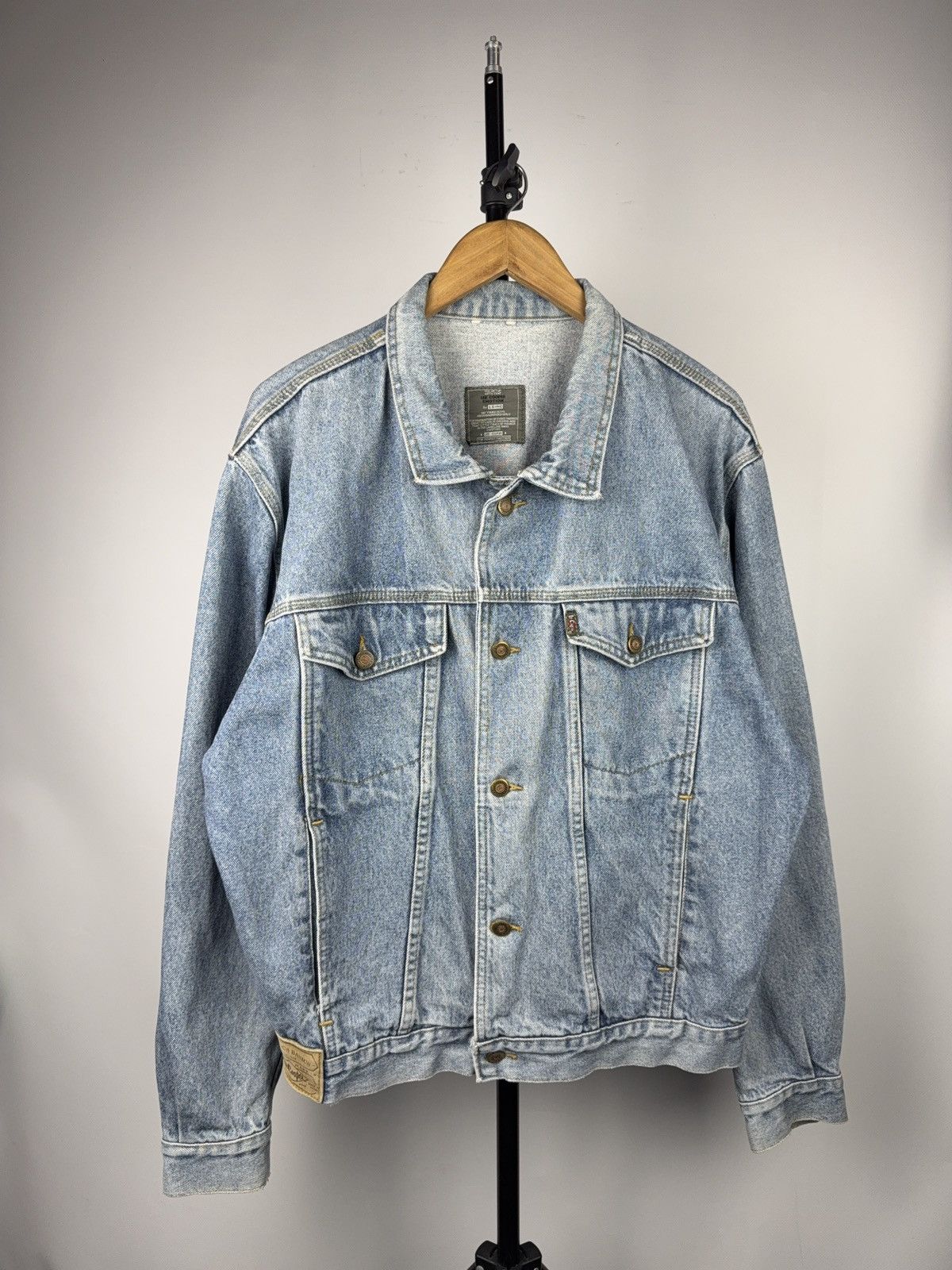 Lee Vntg Retro USA 90s Lee Cooper Western Denim Trucker Jacket | Grailed