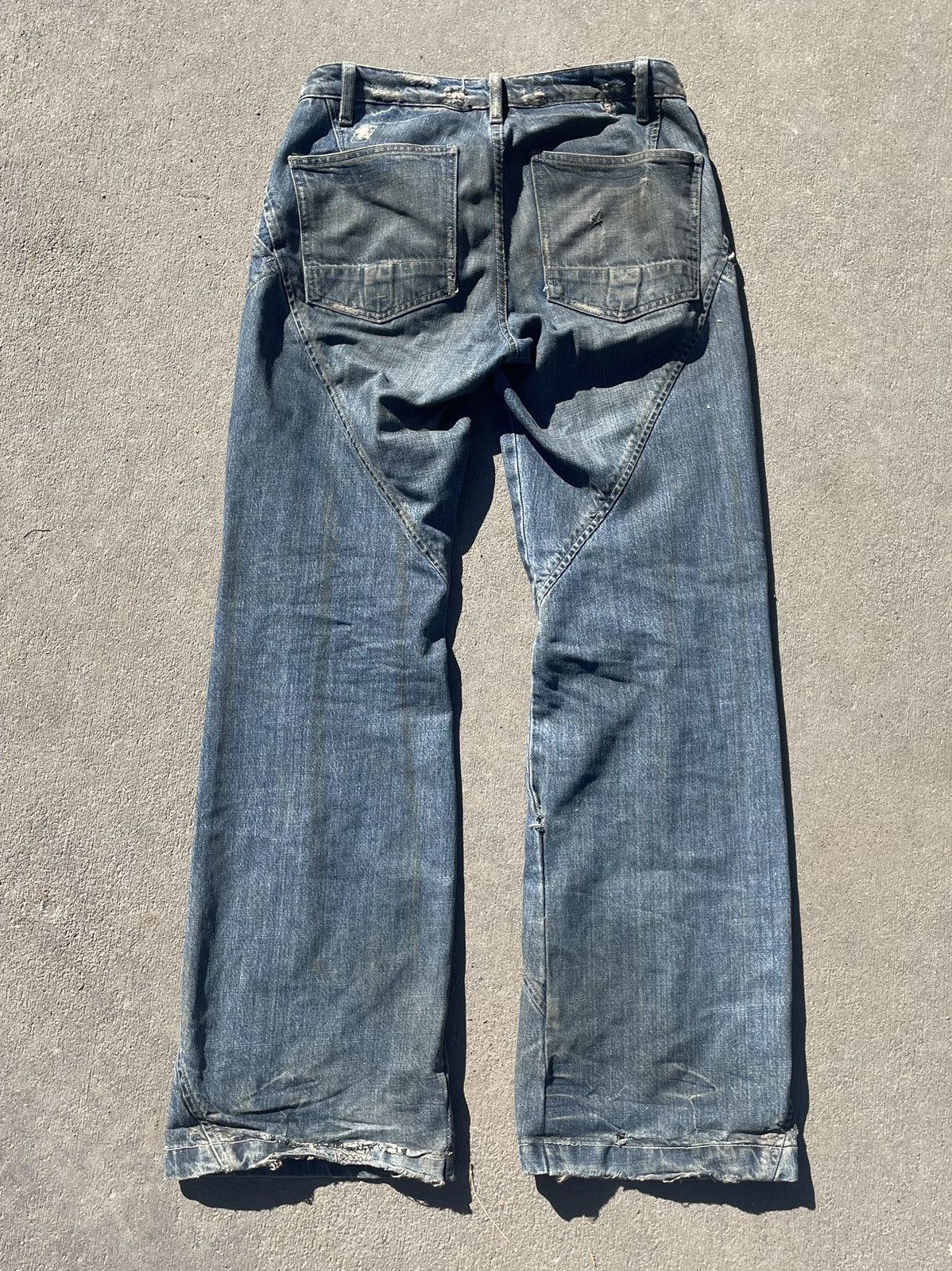 Rick Owens Rick Owens Slab Spiral Denim | Grailed