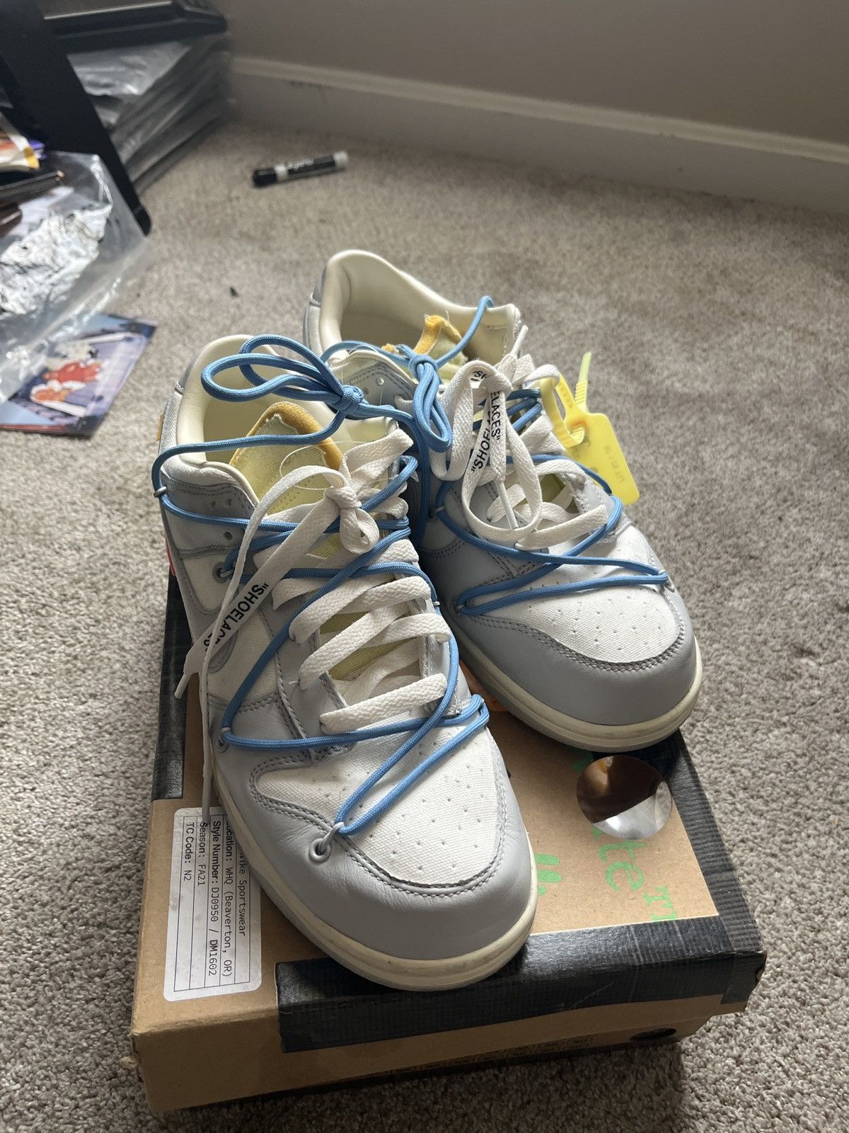 Nike × Off-White Off white dunks | Grailed