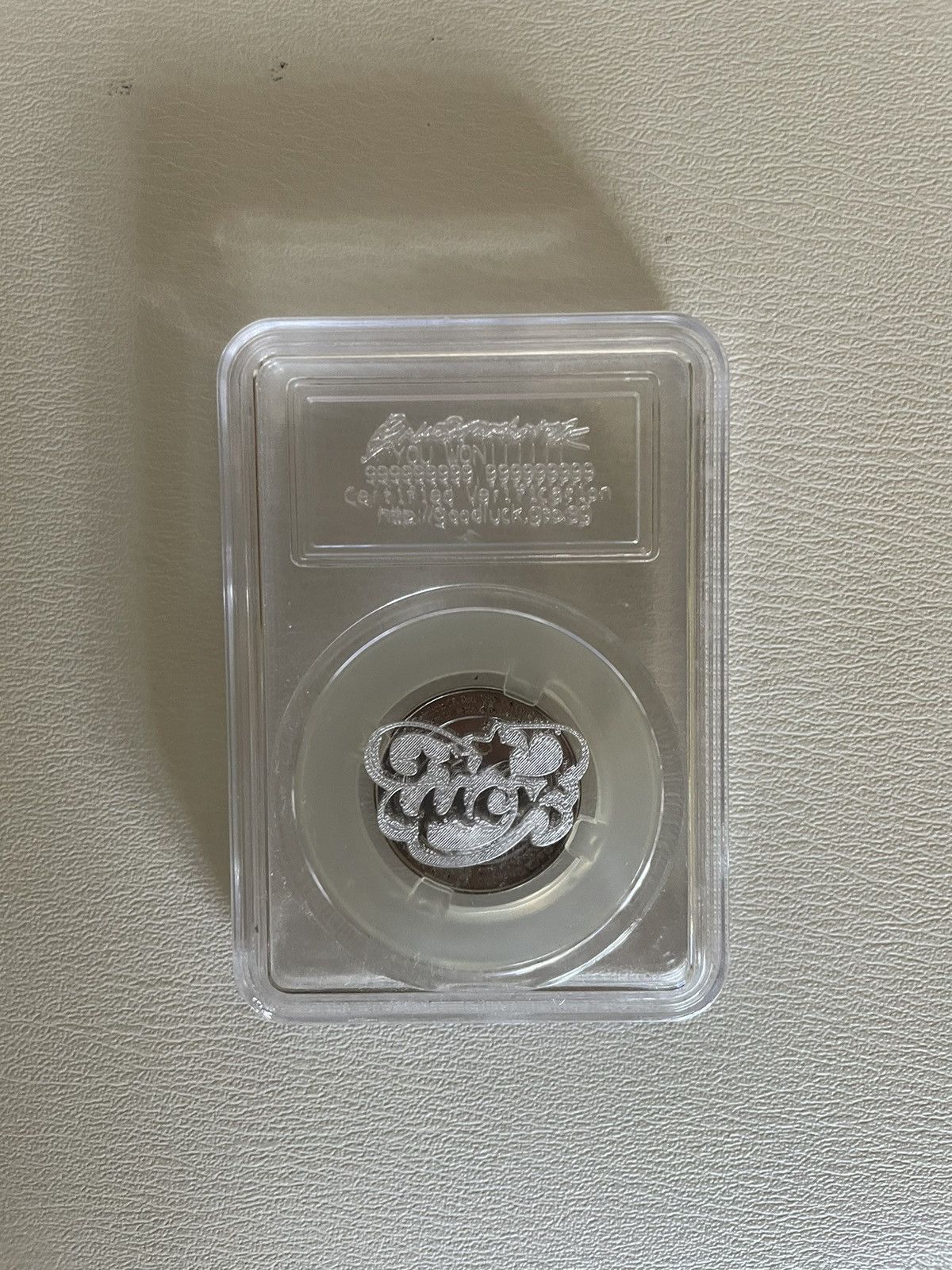Drain Gang Bladee “Good Luck” Coin | Grailed