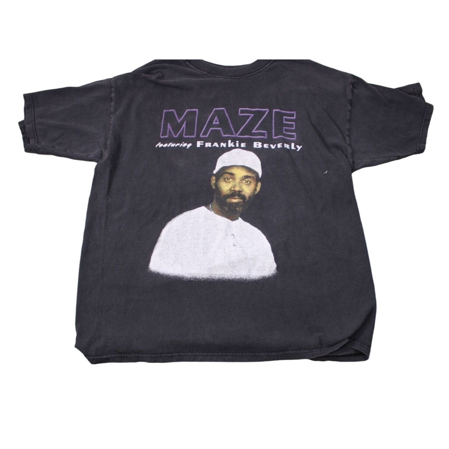 Gildan Vintage Maze Featuring Frankie Beverly Tour Shirt XL Black 5 ...
