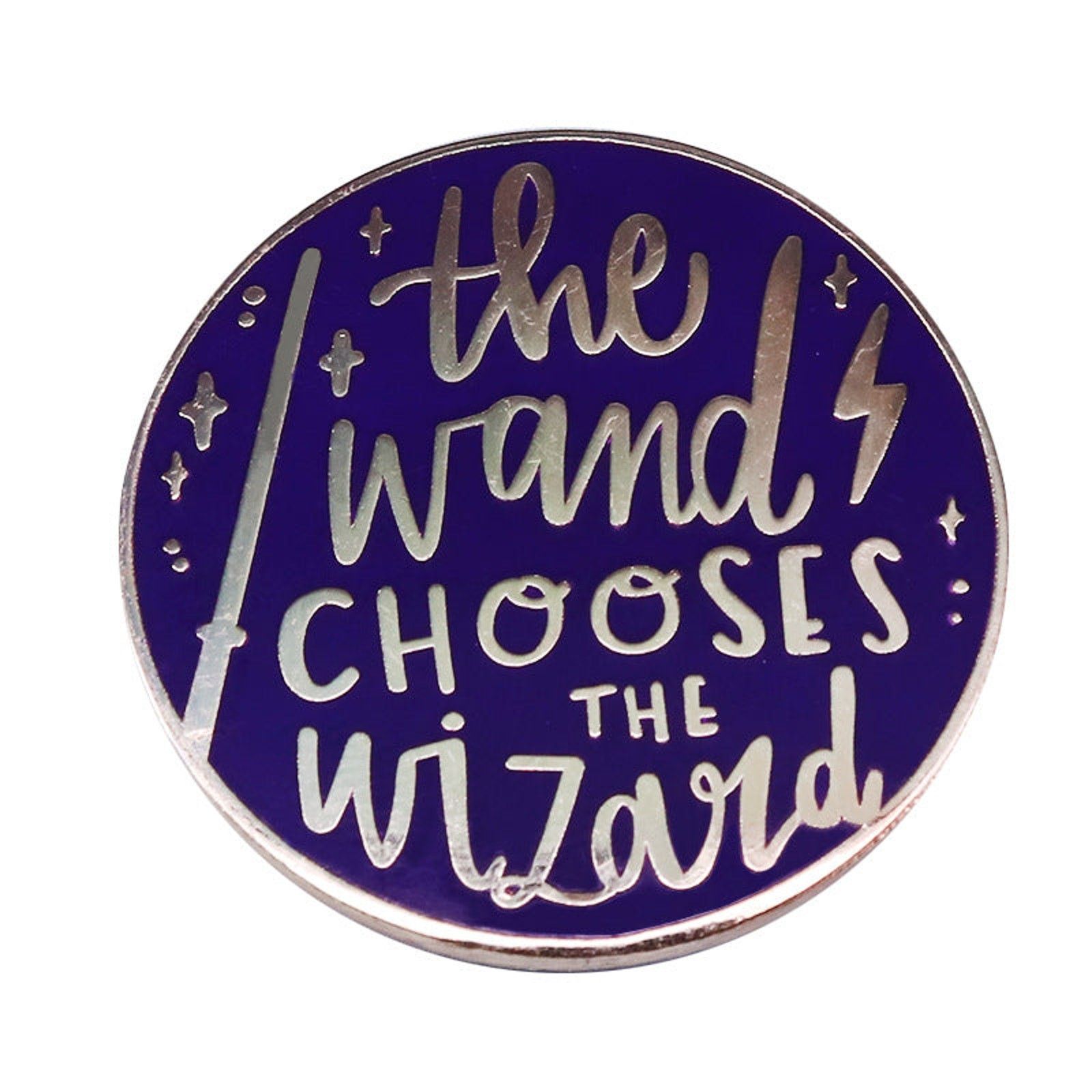 Pins Harry Potter The Wand Chooses The Wizard Enamel Pins 223 | Grailed
