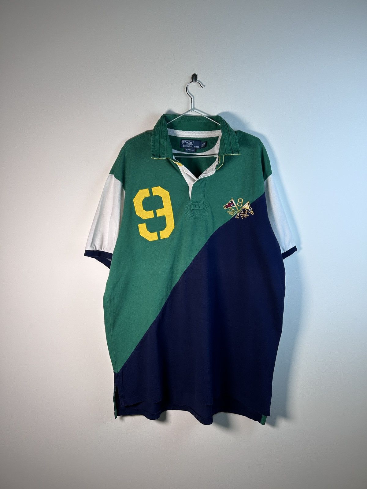 Polo Ralph Lauren × Streetwear × Vintage PRL Club Challenge Cup Vintage 90s Rugby Shirt Y2K Rare ...