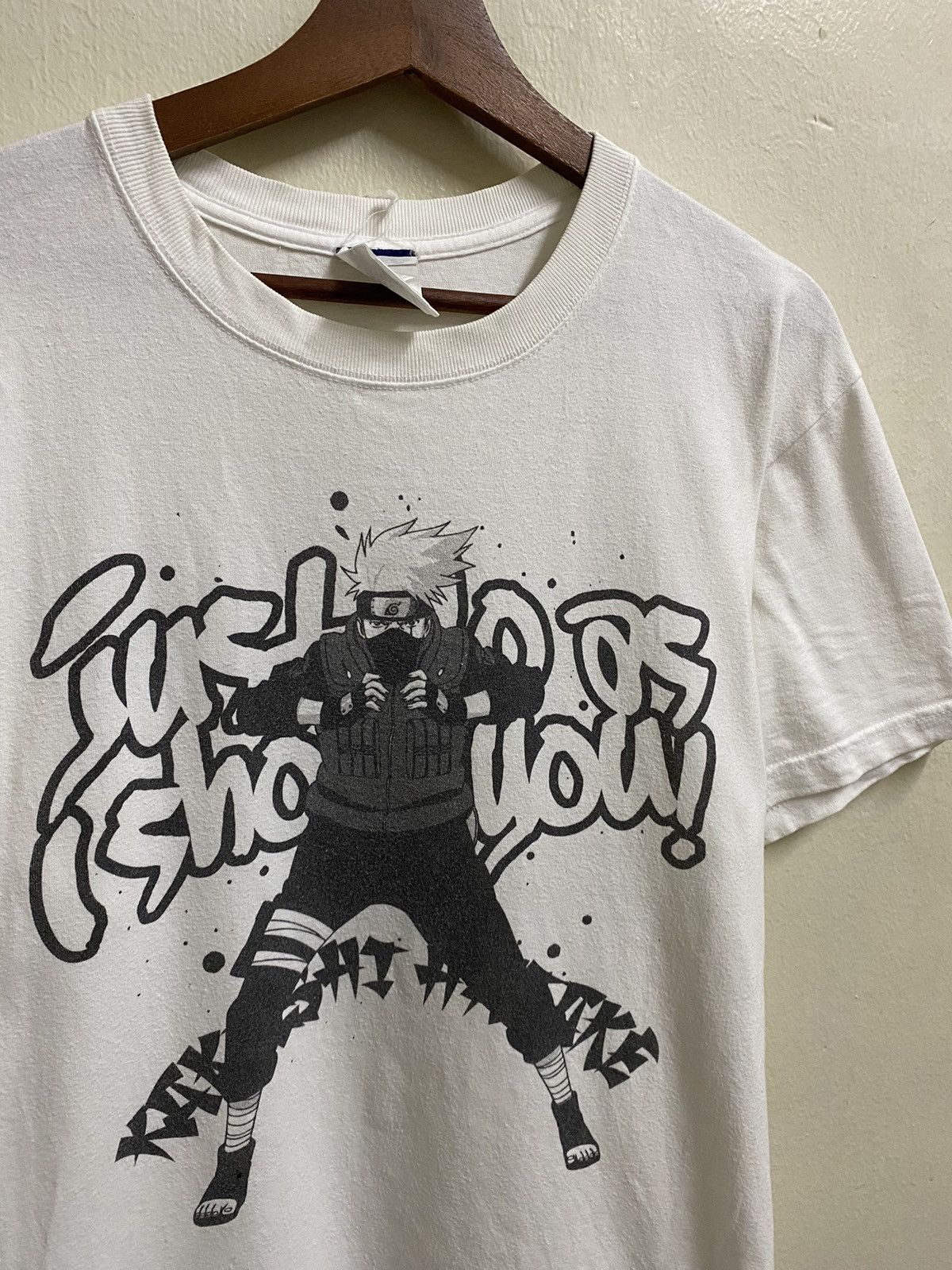 Vintage Kakashi Single Character Anime Naruto Cospa Shirt | Grailed