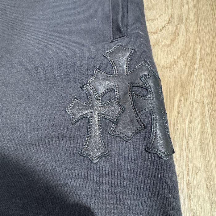 Chrome Hearts Chrome Hearts Black Triple Cross Sweatpants | Grailed