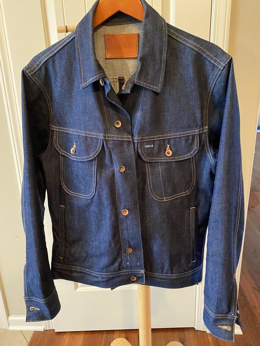 Taylor Stitch Taylor Stitch Long Haul Jacket In White Oak Selvedge Denim Grailed