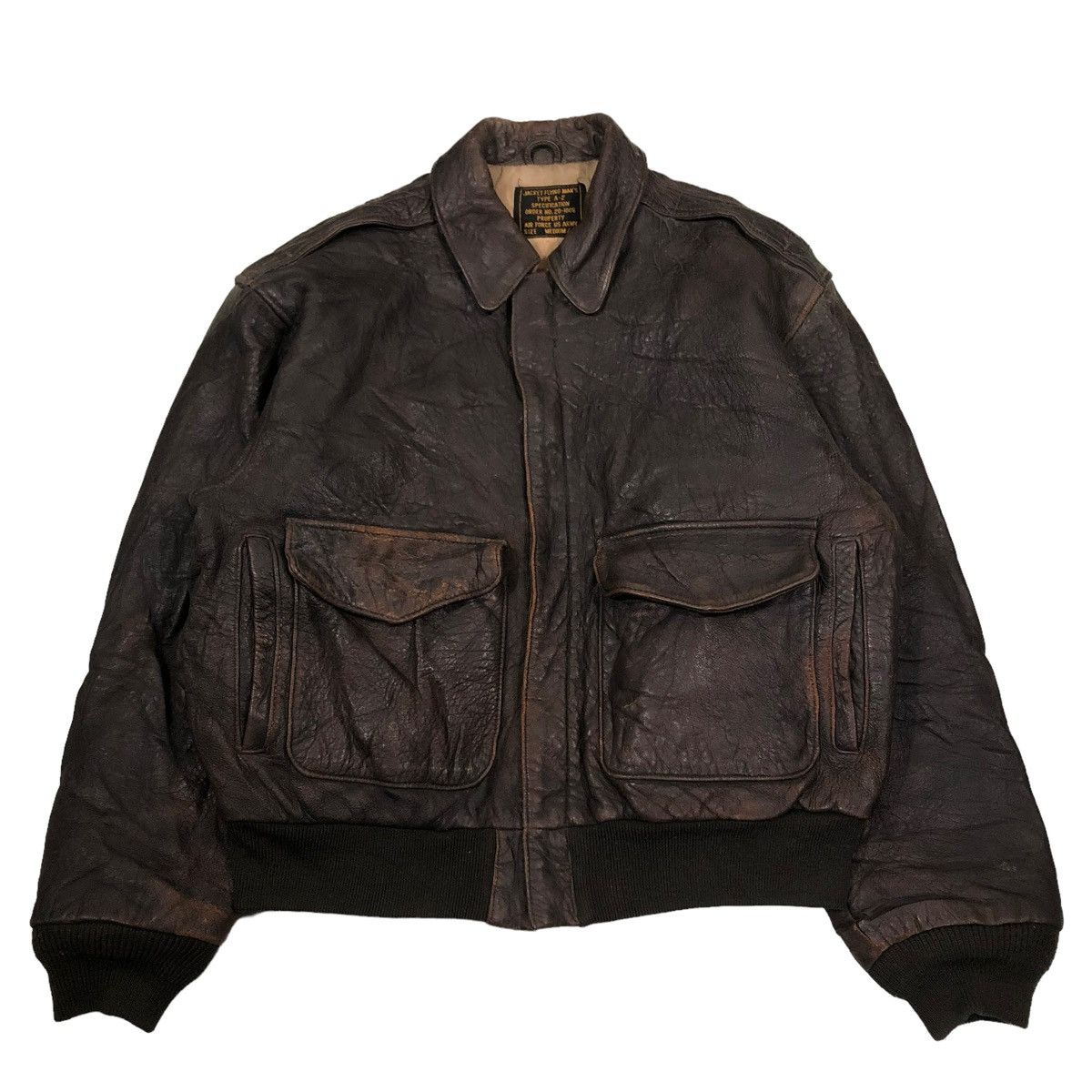 Vintage 🔥VINTAGE GENUINE LEATHER JACKET TYPE A2 BUZZ RICKSONS | Grailed