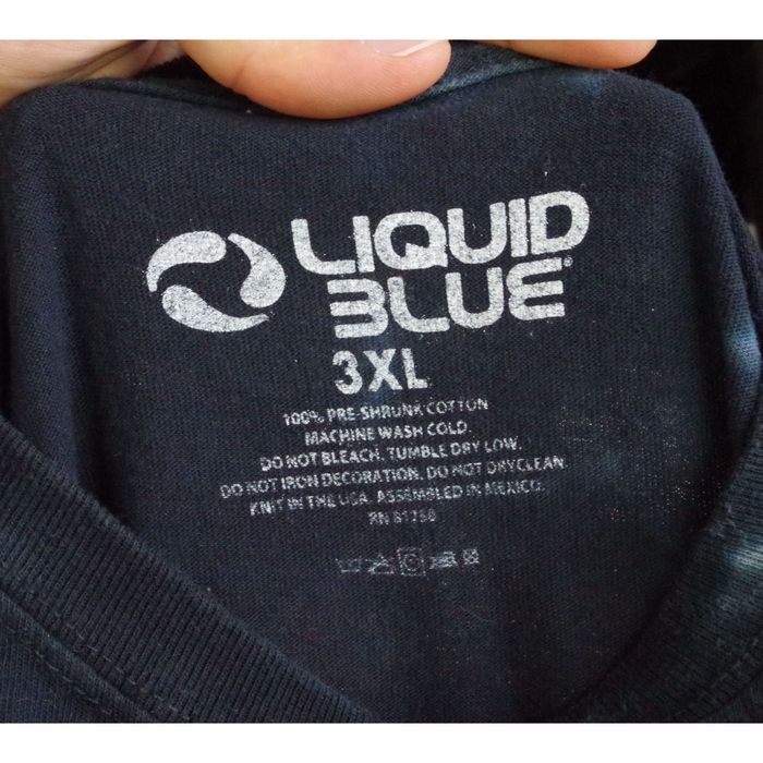 Liquid Blue TSC921 | Liquid Blue Mushroom Tshirt Art Multicolor Tie-dye ...