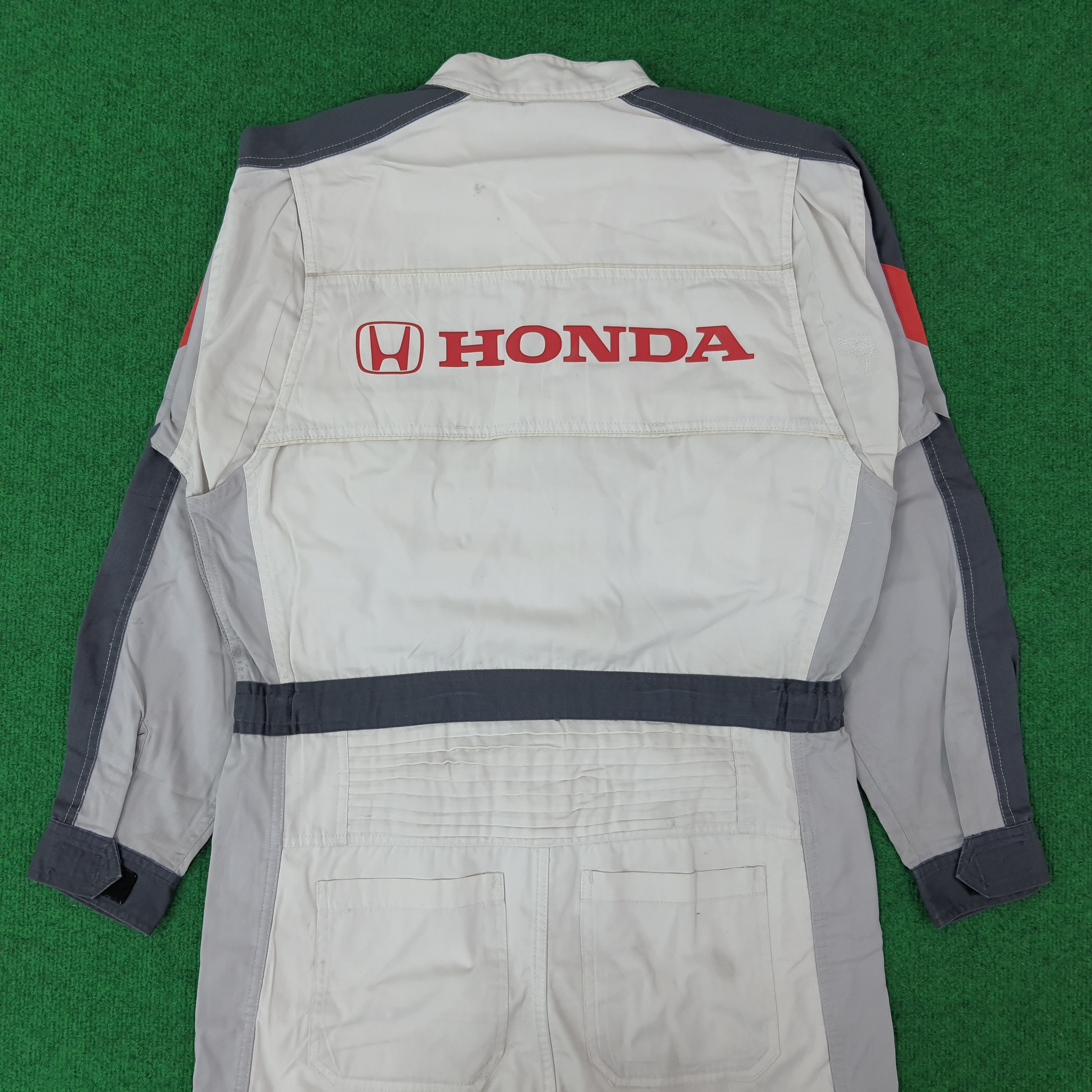 Japanese Brand Vintage HONDA Japan Motorsports Workwear Coverall C250N1 ...
