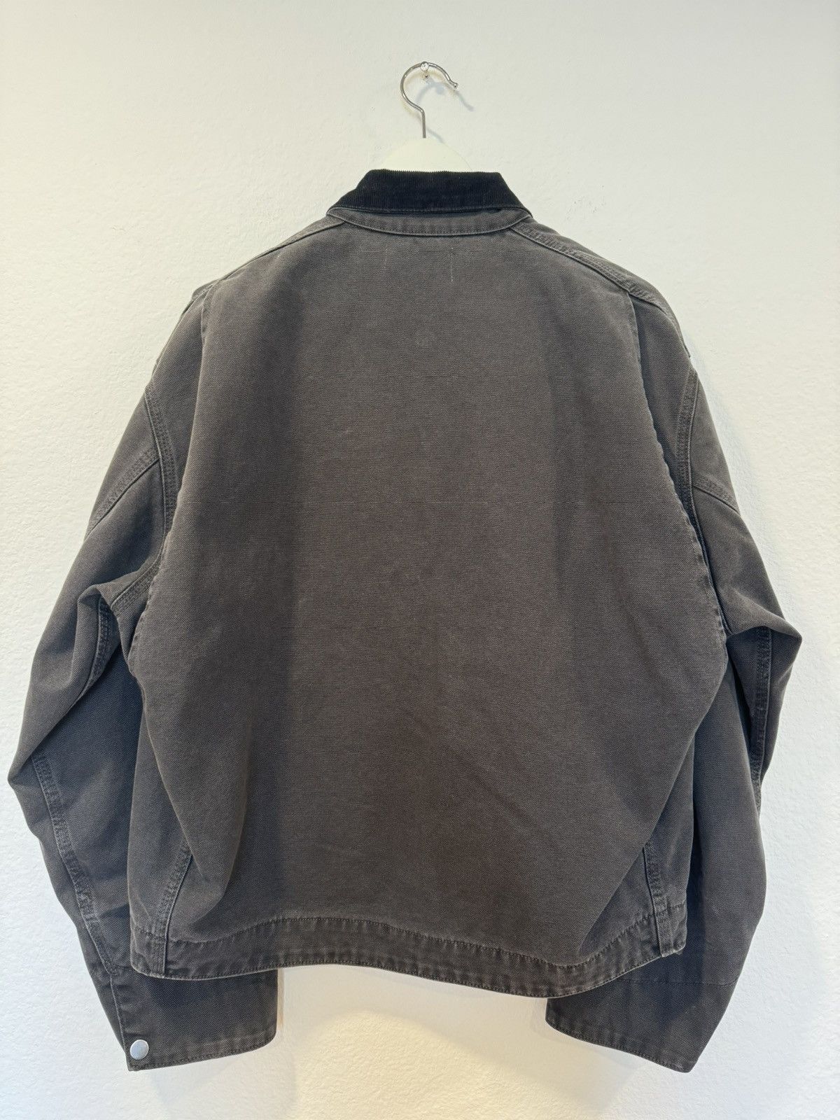 Bare Knuckles Bare Knuckles Work Jacket Canvas Grey Size Medium | Grailed