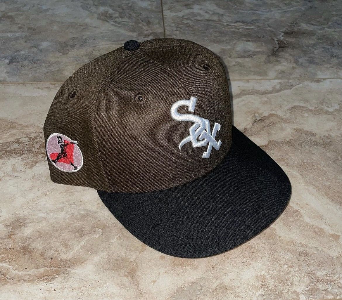 New Era The Mag Park Pink Mocha Chicago White Sox New Era Fitted Hat ...