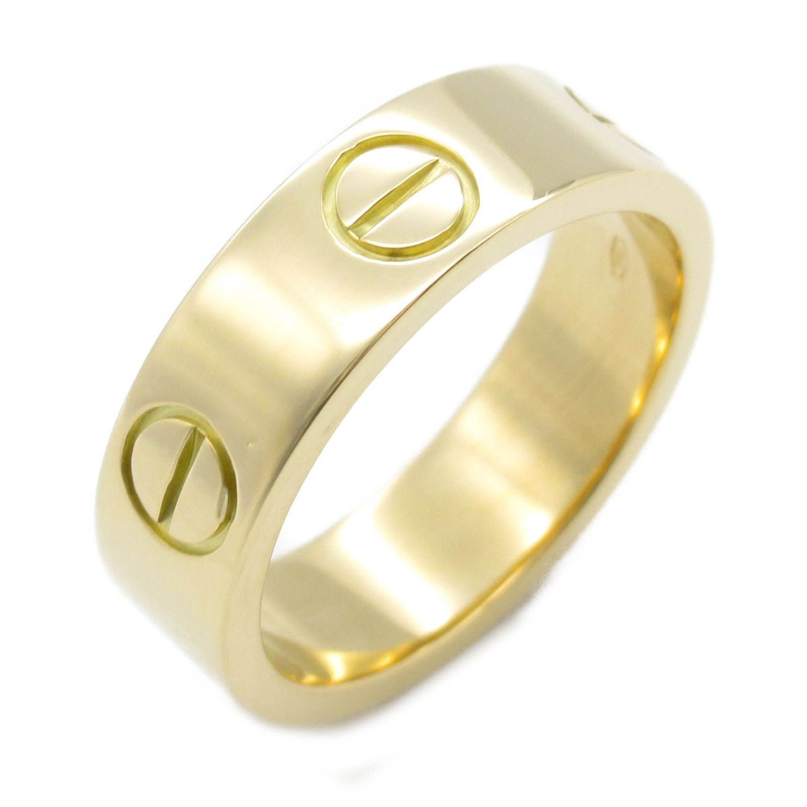 Cartier Cartier Cartier Love Au750 Ring Size 9 Metal Ring | Grailed