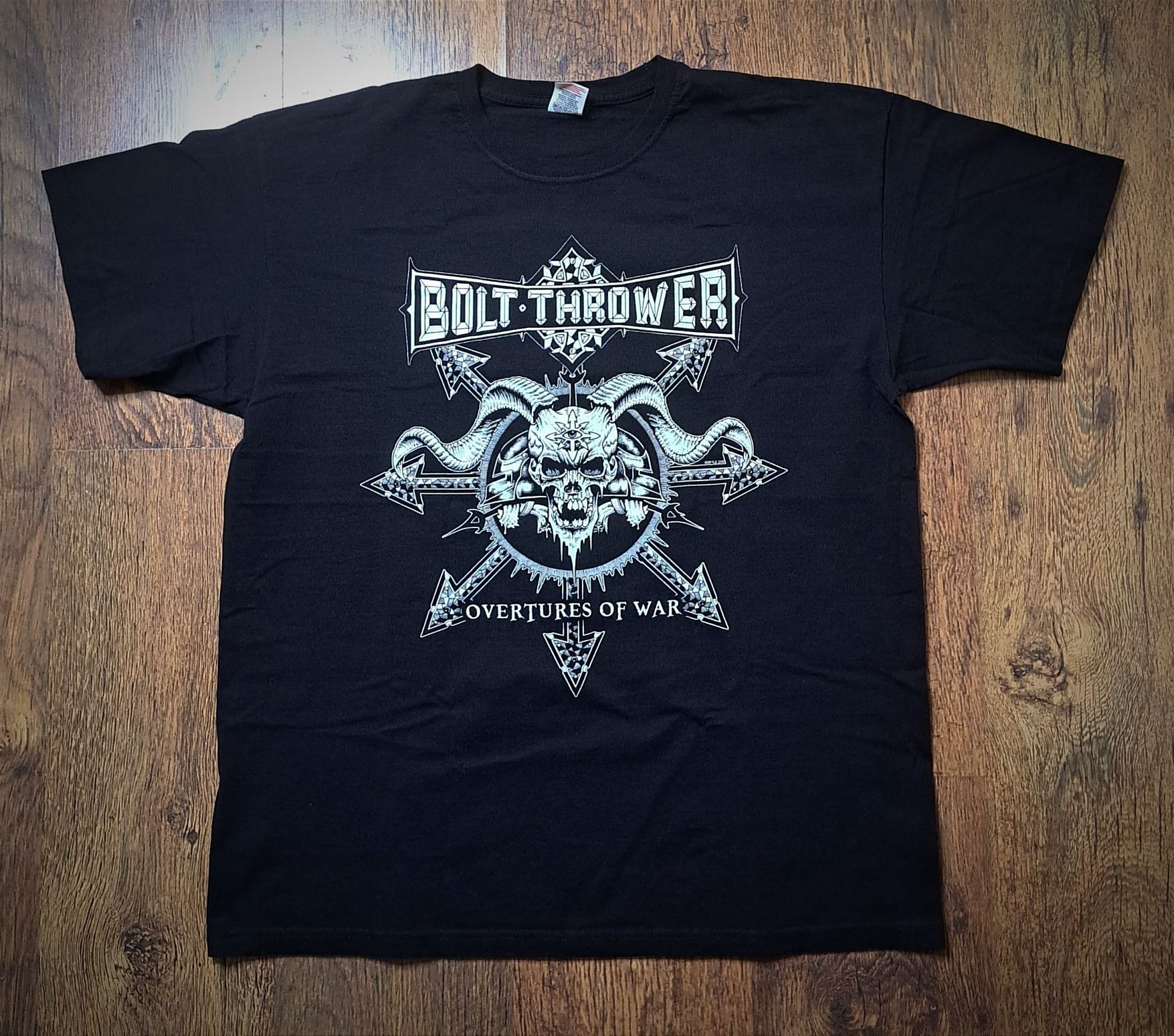 Band Tees × Rock Band × Tour Tee BOLT THROWER x OVERTURES OF WAR x Tour ...