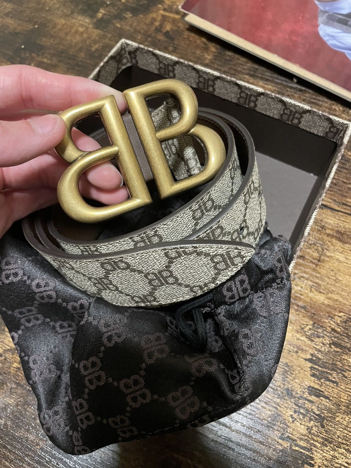 Balenciaga × Designer × Gucci Balenciaga x Gucci hacker belt | Grailed