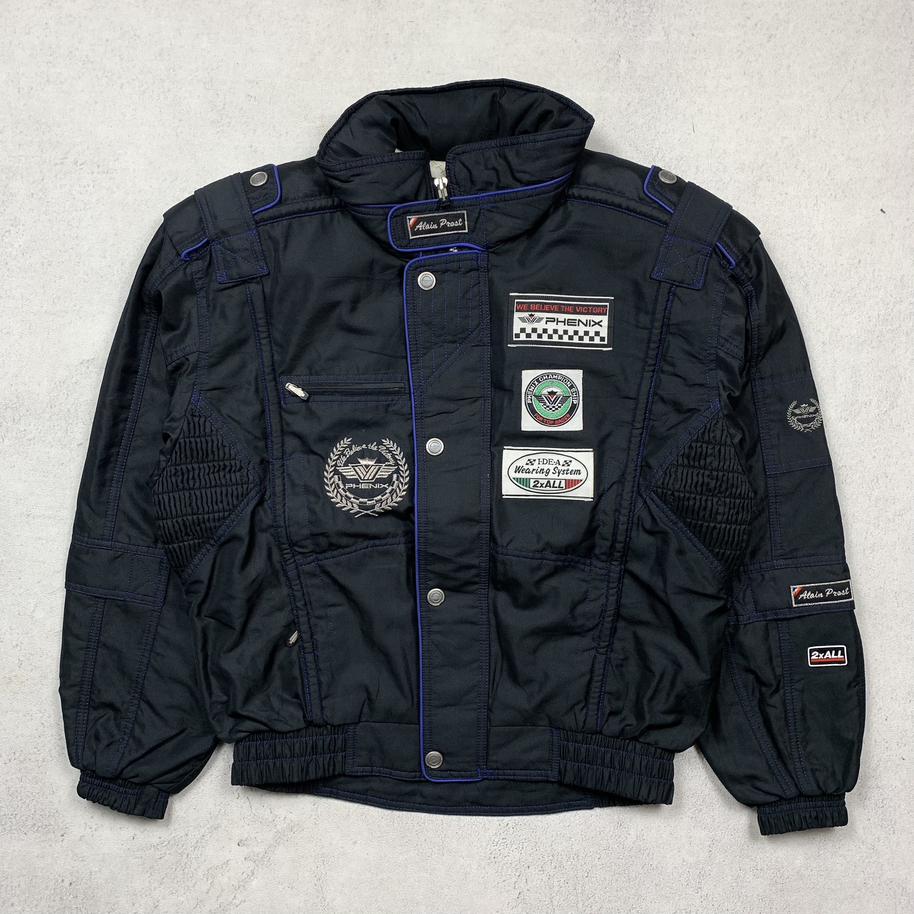 Vintage Vintage Alain Prost Phenix Ski Racing Jacket | Grailed