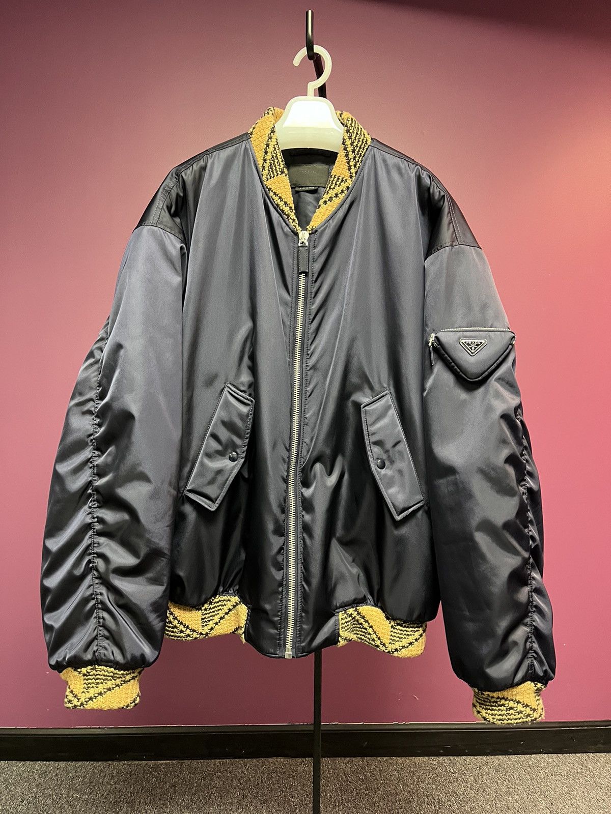 Prada × Raf Simons Prada Raf Simons 21aw Bomber jacket | Grailed