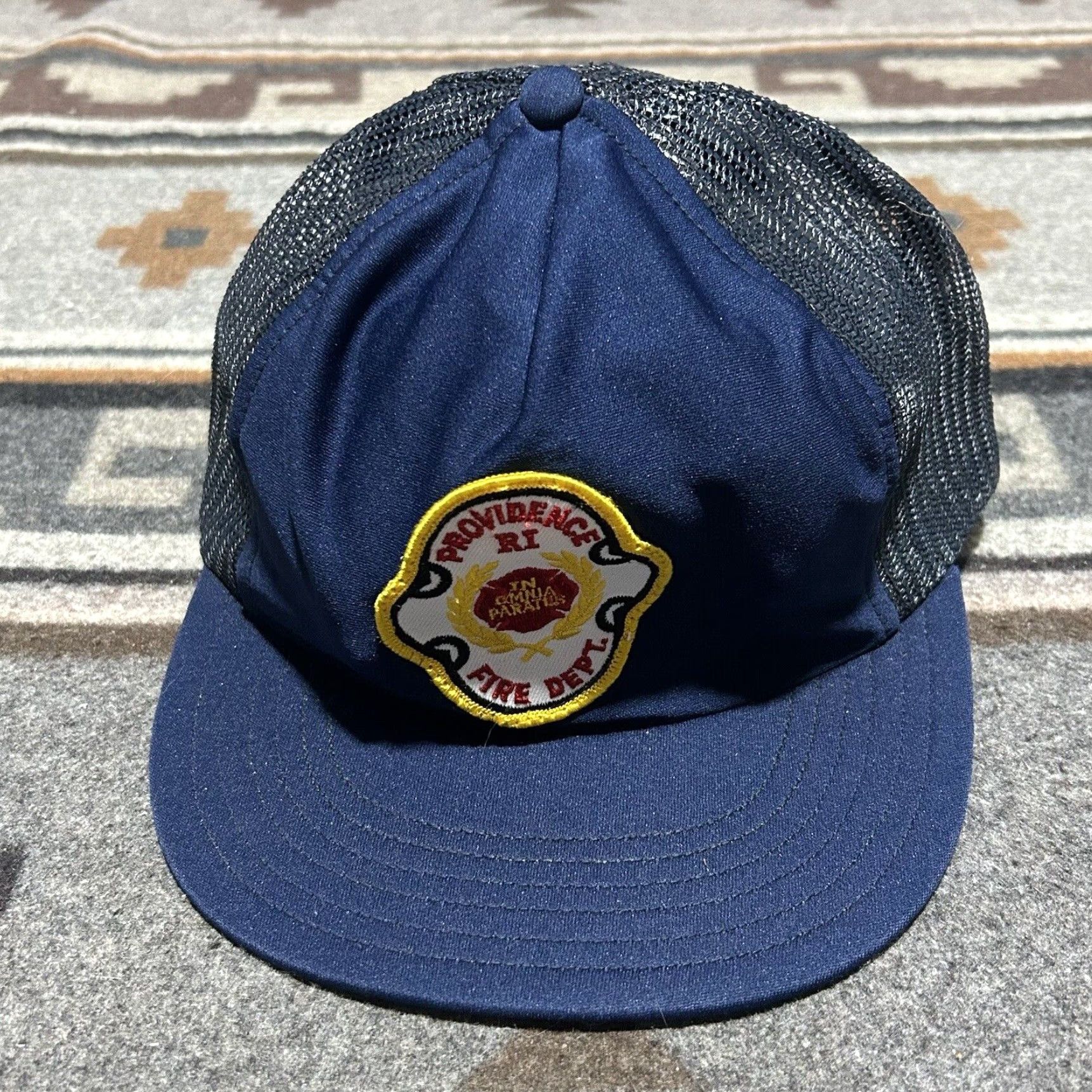 Rhode 70s 80s American Made USA Mesh Trucker Cap with Vintage ...
