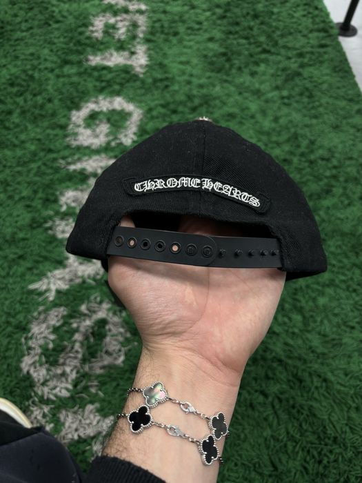 Chrome Hearts Chrome Hearts Dagger Cap Black | Grailed