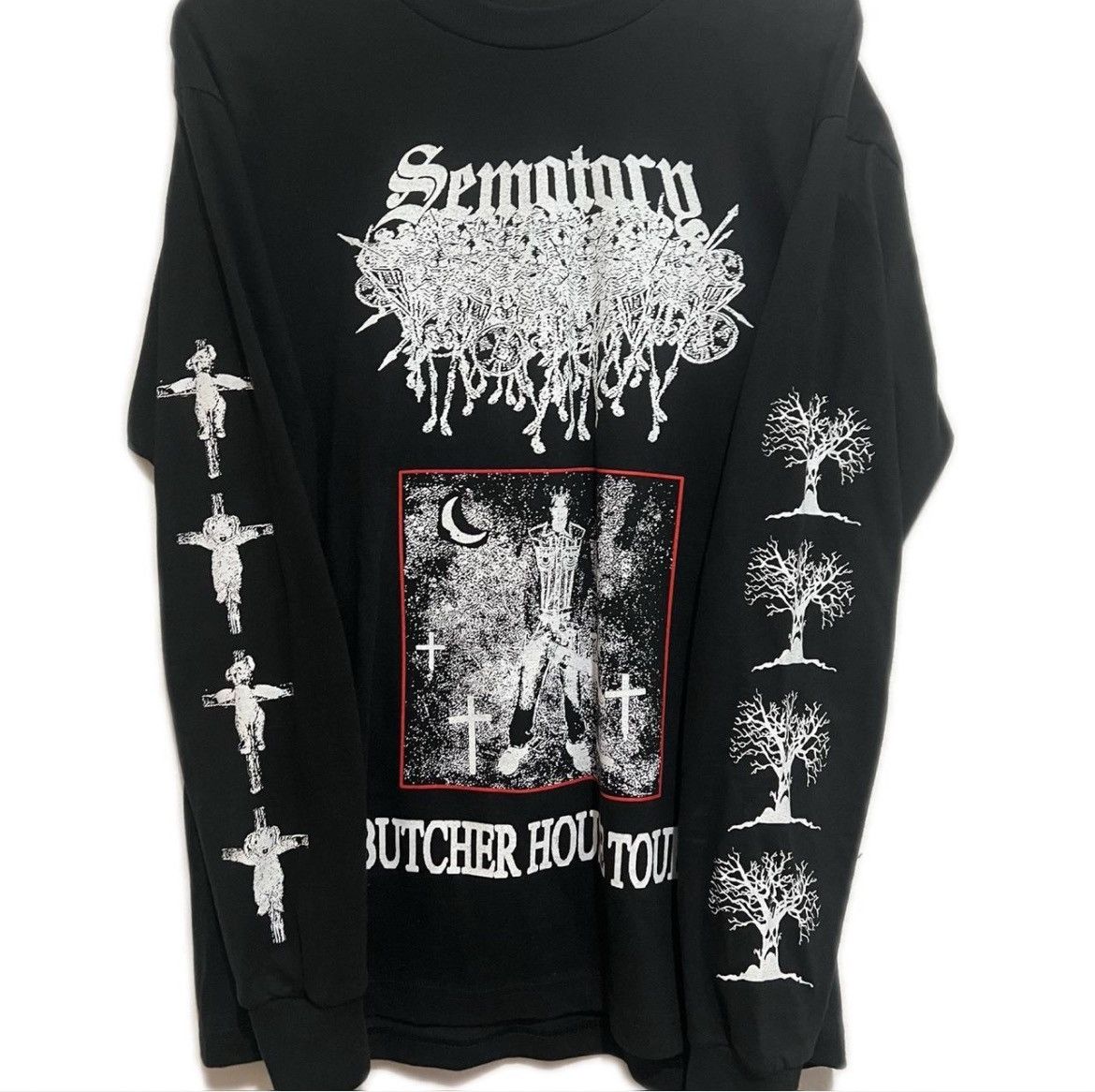Affliction × Haunted Mound Butcher House Tour Longsleeve | Grailed