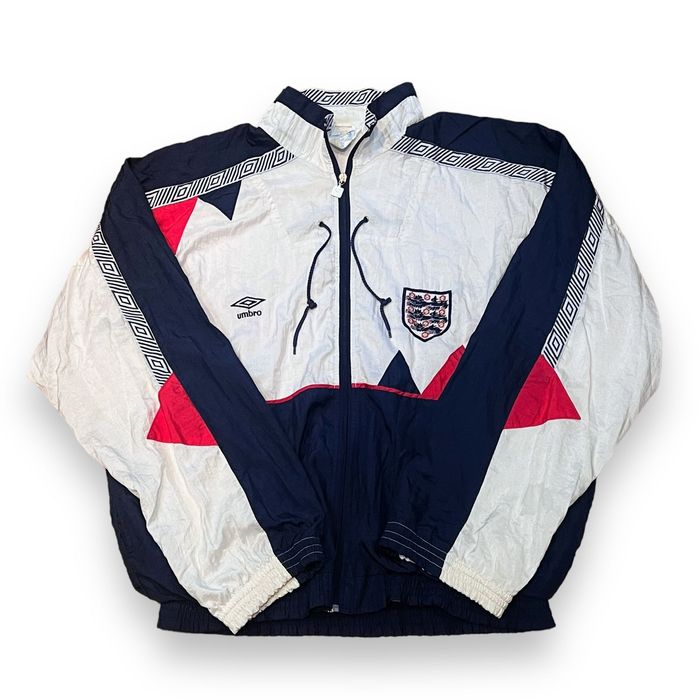 Vintage Vintage 1990s Umbro England Soccer Replikit Track Suit | Grailed