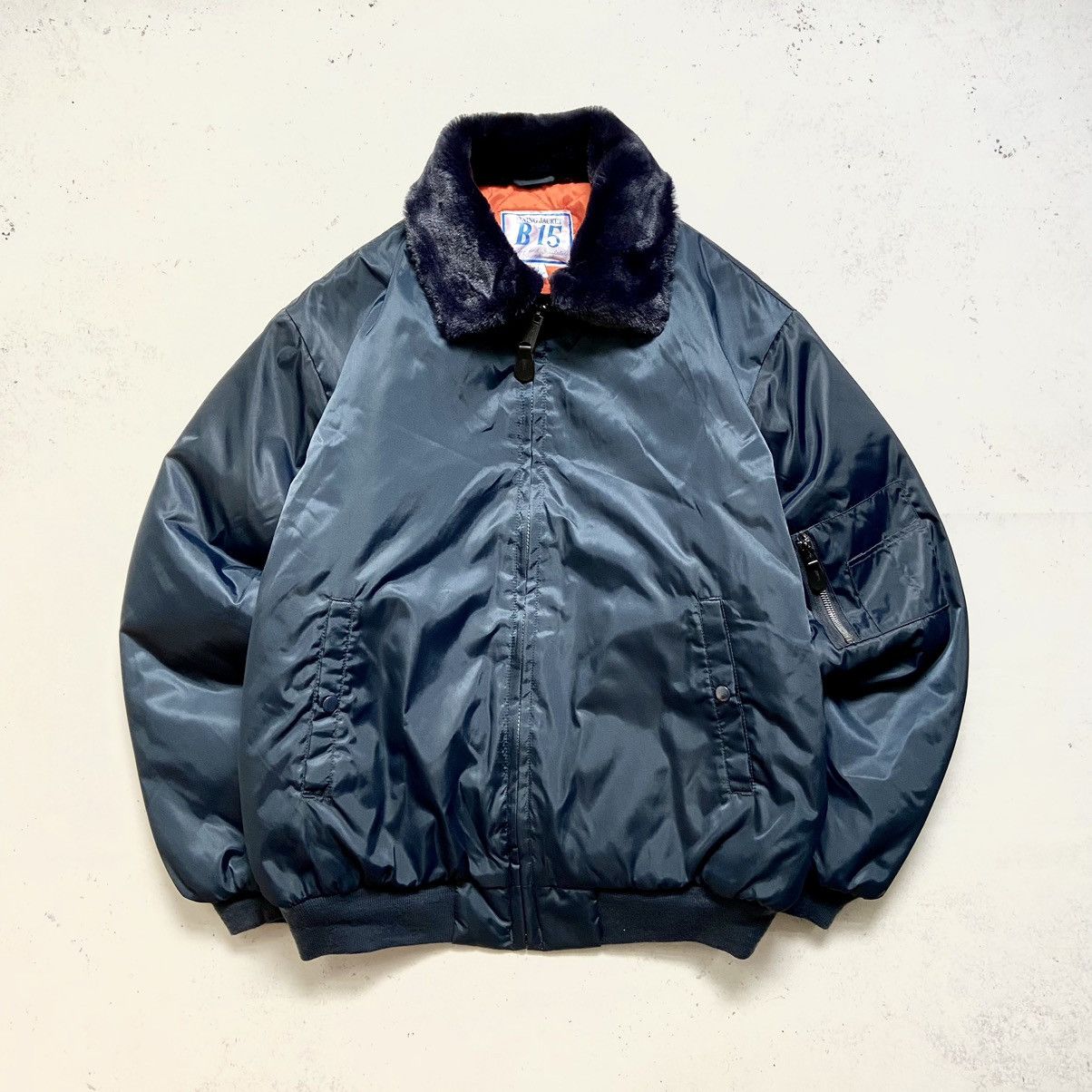 Bomber Jacket × Ma 1 × Vintage Vintage Flying Jacket B15 Bomber MA-1 ...