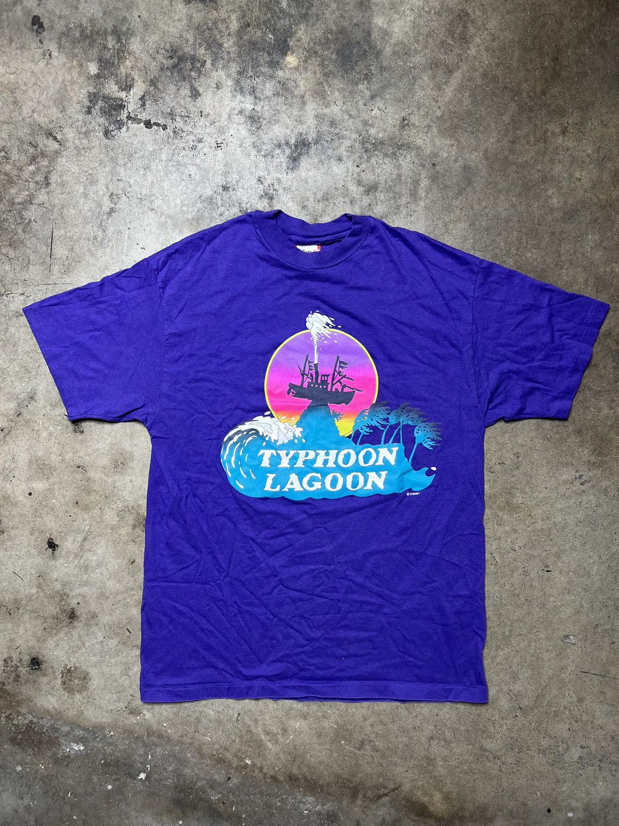 Vintage Vintage typhoon lagoon Disney designs shirt cartoon | Grailed
