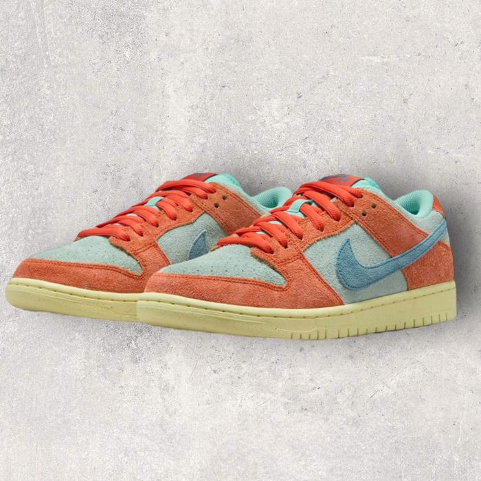 Nike Nike Sb Dunk Low Orange Emerald Rise | Grailed