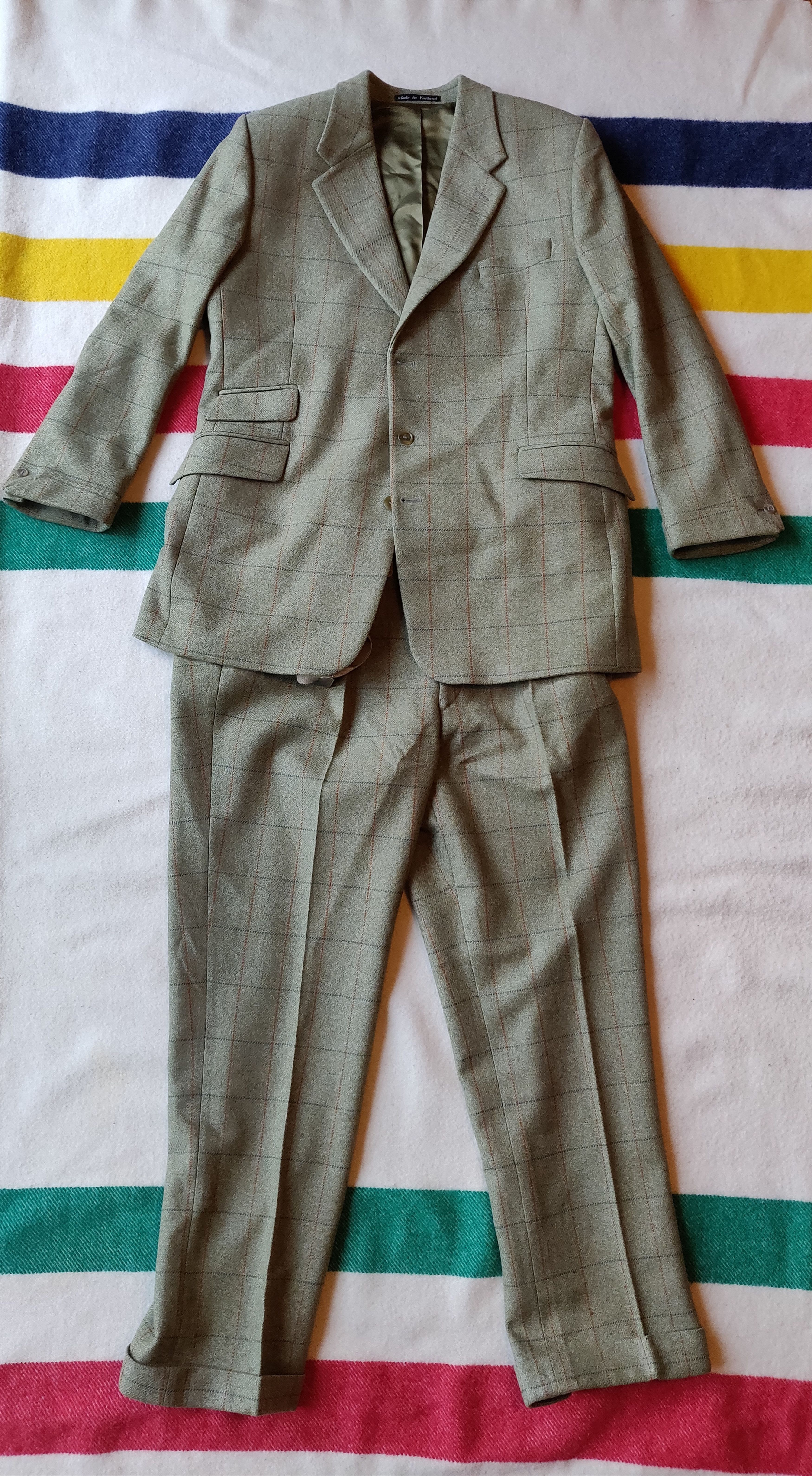 Brooks Brothers Norton & Townsend English Country Wool Suit | Grailed