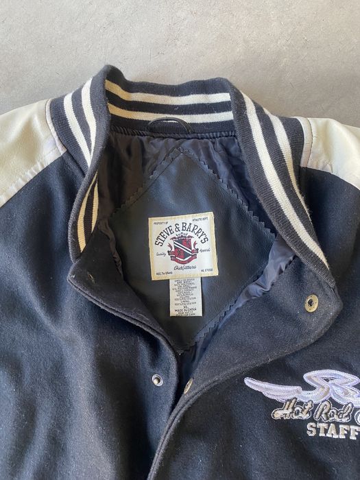 Steve And Barrys Modern Steve & Barry’s Hot Rod Cafe Leather Jacket ...