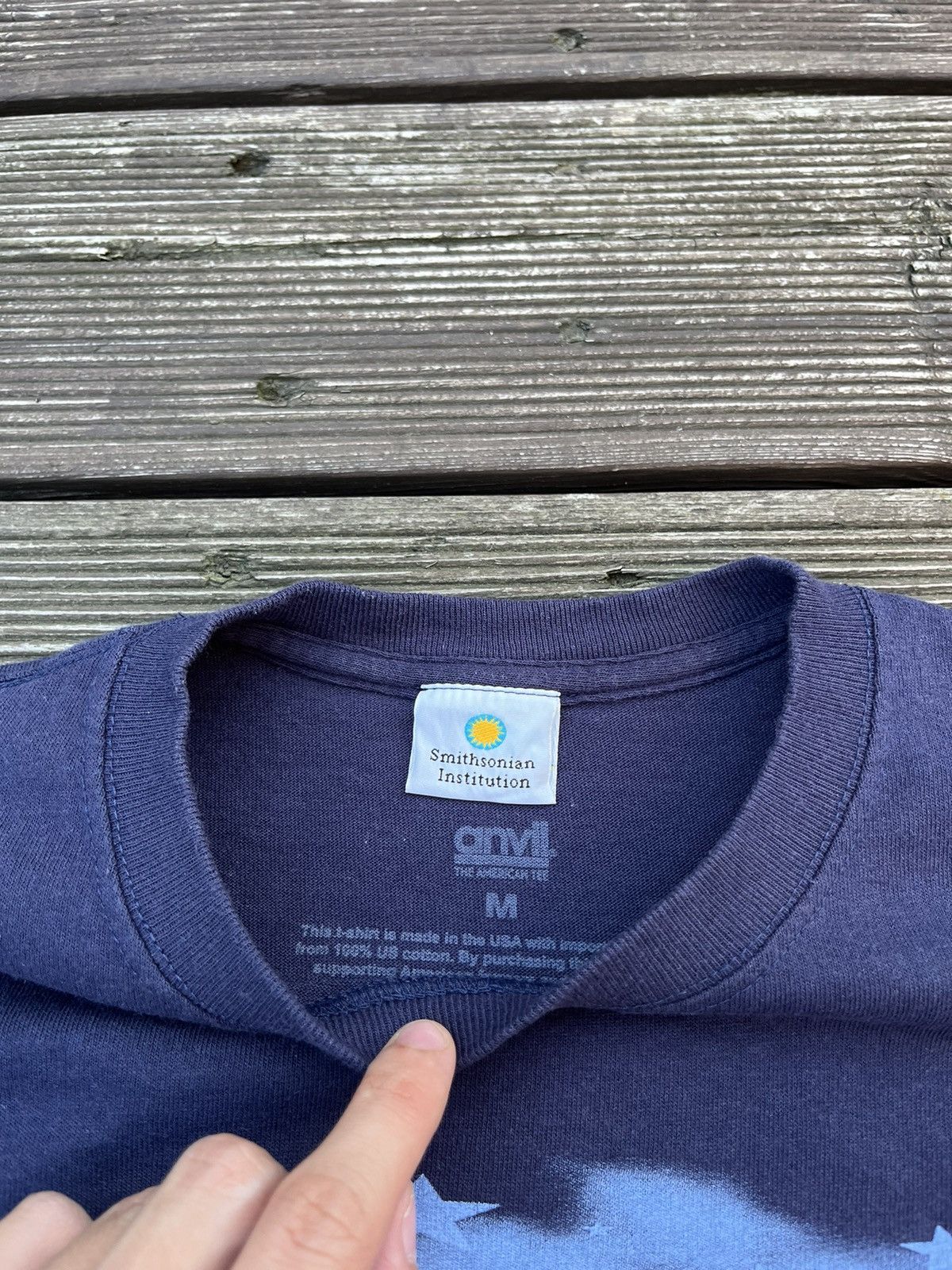 Vintage Vintage Smithsonian Institution Anvil USA Washington T-shirt ...