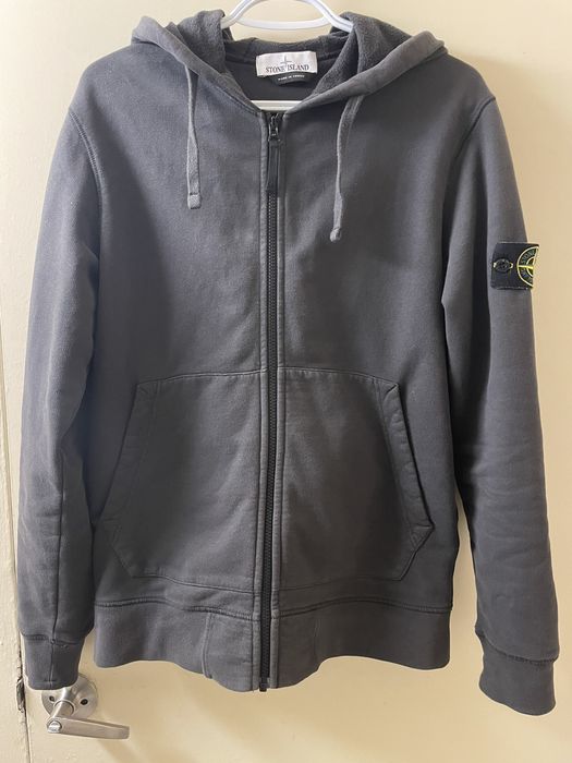 Stone Island Stone island zip up hoodie | Grailed